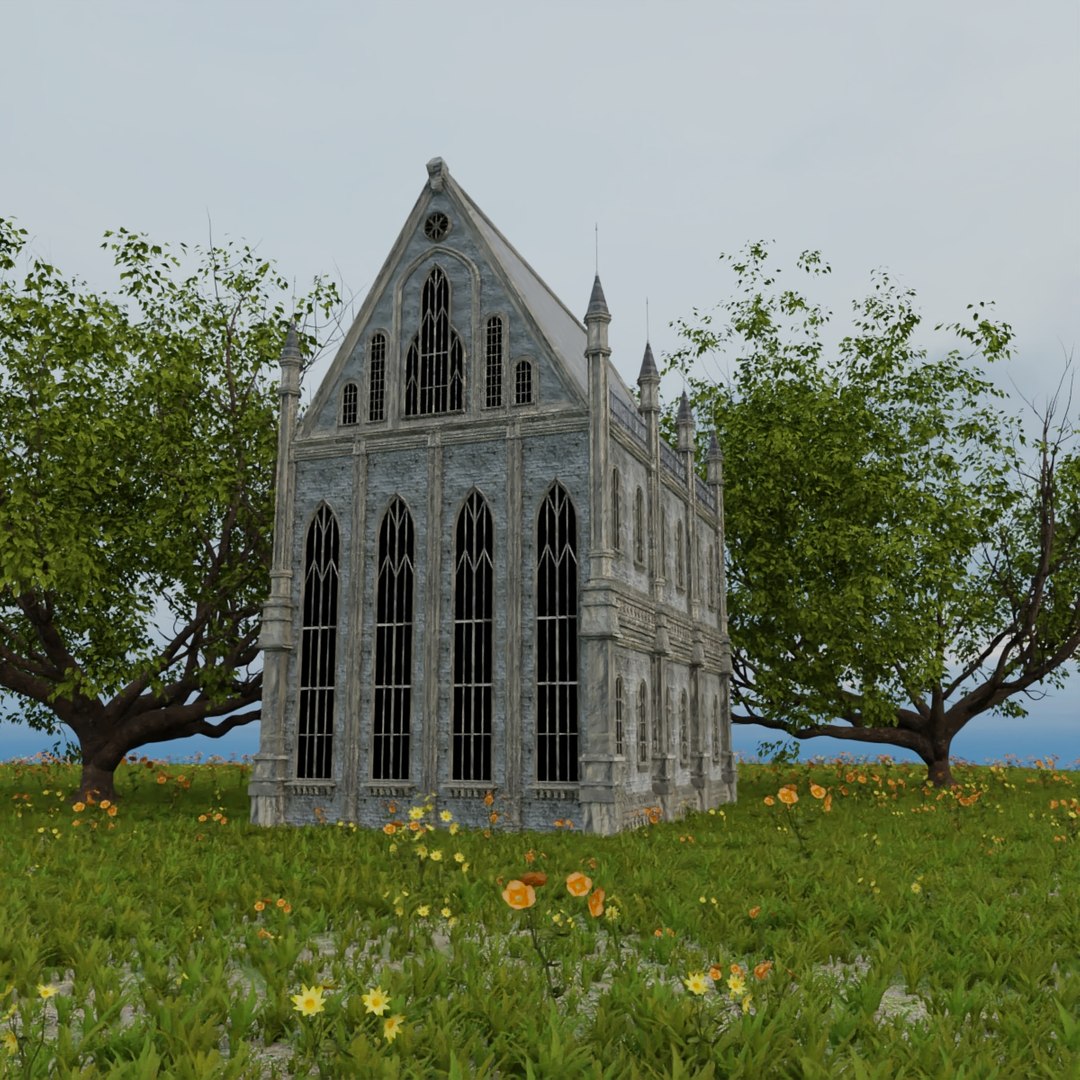 3D Historical Building Old - TurboSquid 1482523