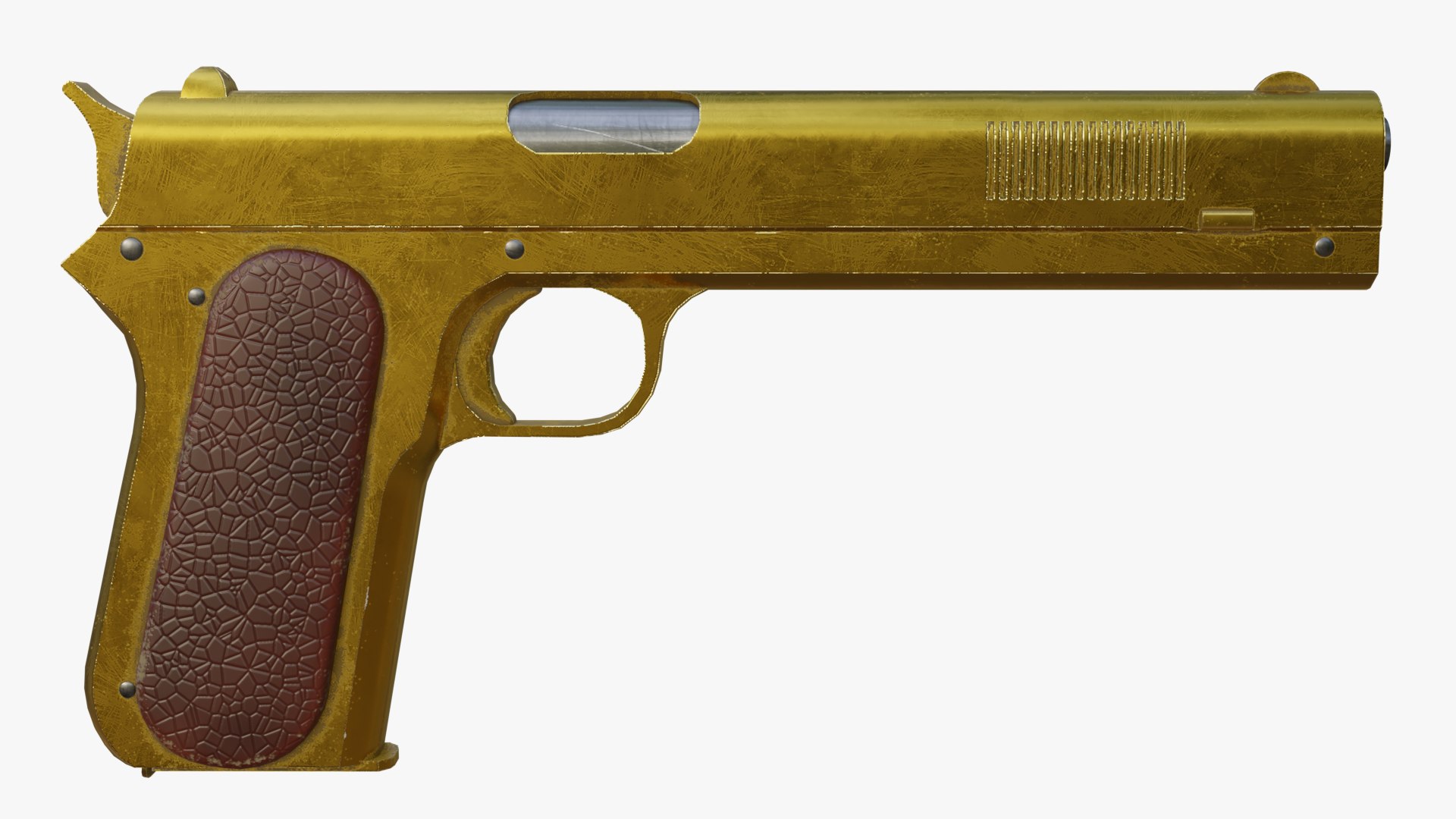 Colt M1900 3D Model - TurboSquid 2029706