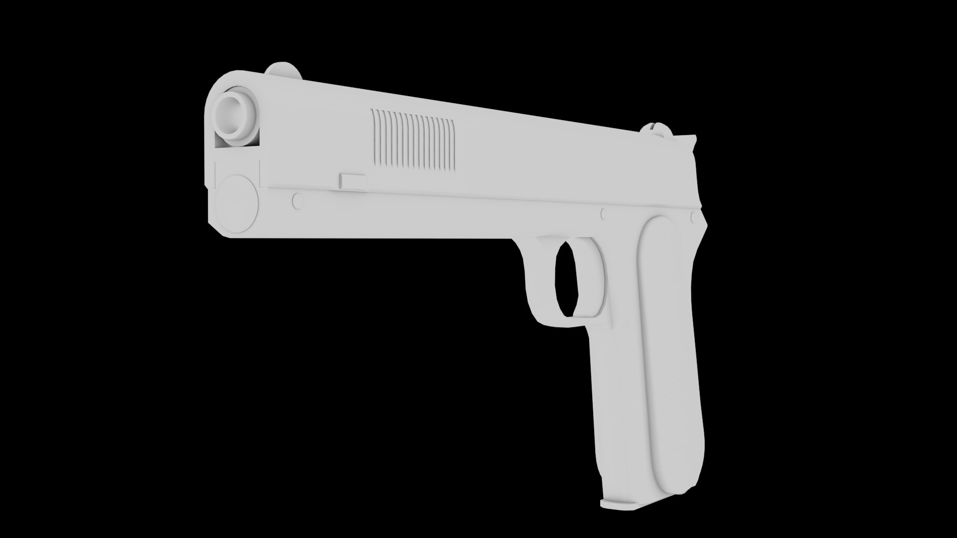 Colt M1900 3D Model - TurboSquid 2029706