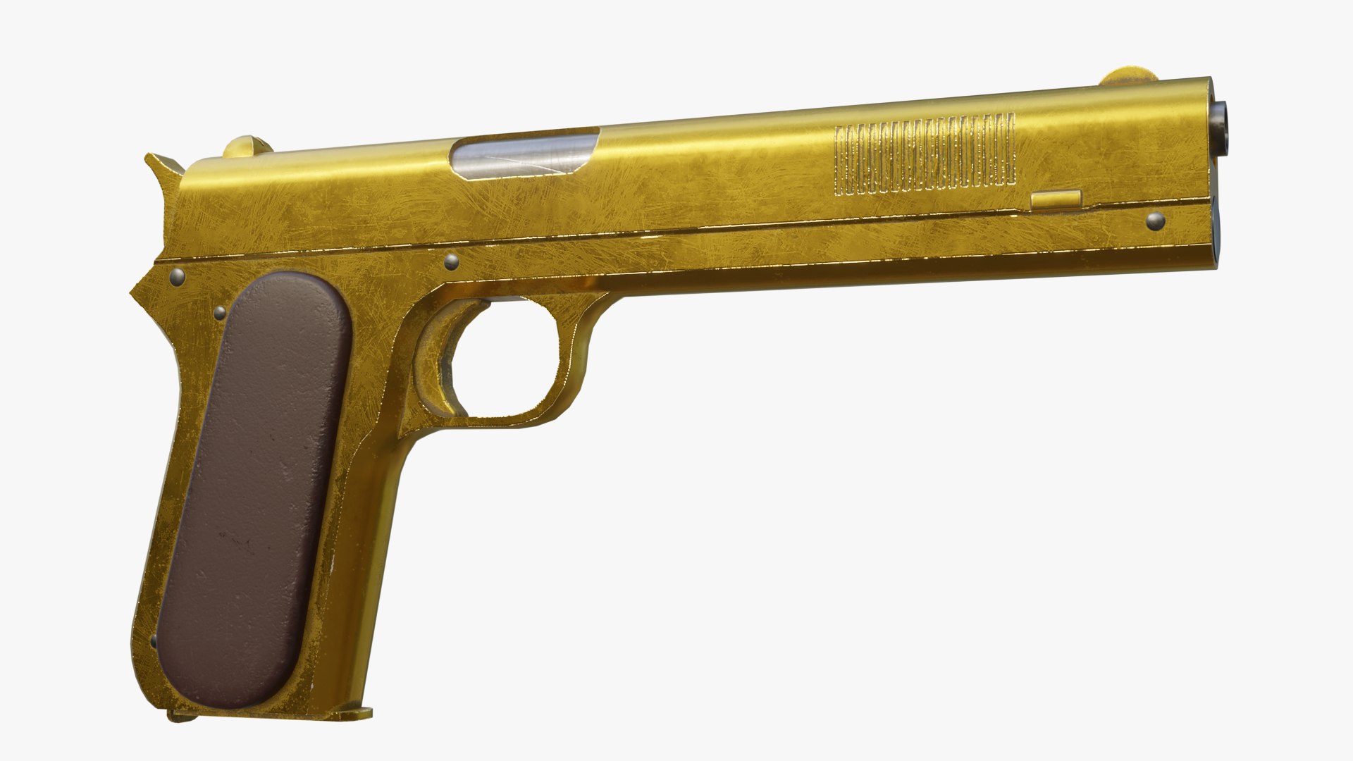 Colt M1900 3D Model - TurboSquid 2029706