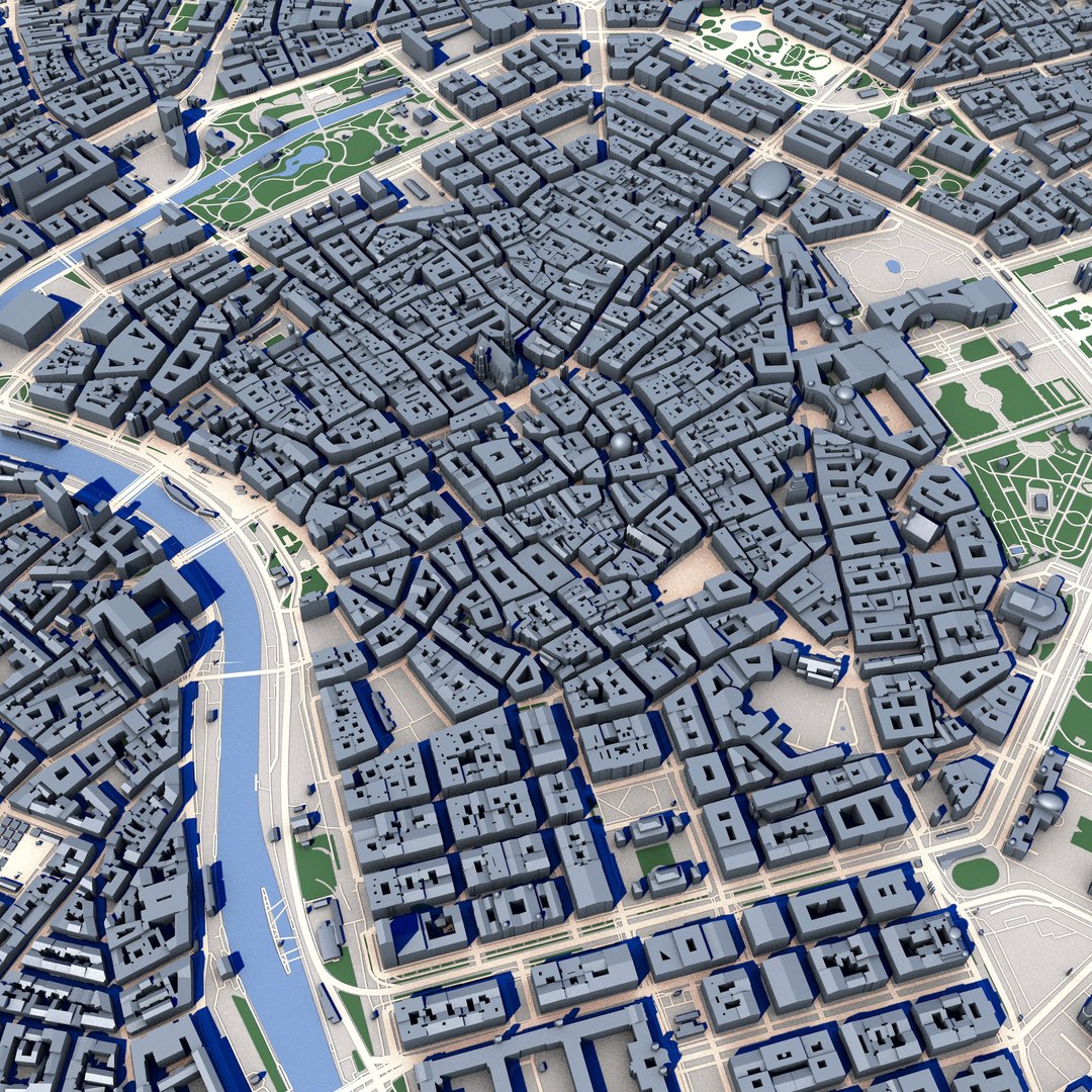 Vienna City Austria 3D Model - TurboSquid 2396642