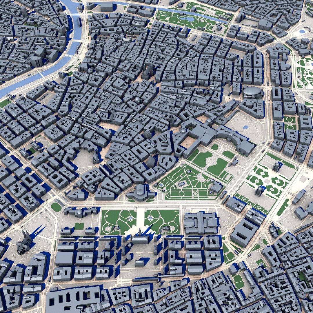 Vienna City Austria 3D Model - TurboSquid 2396642