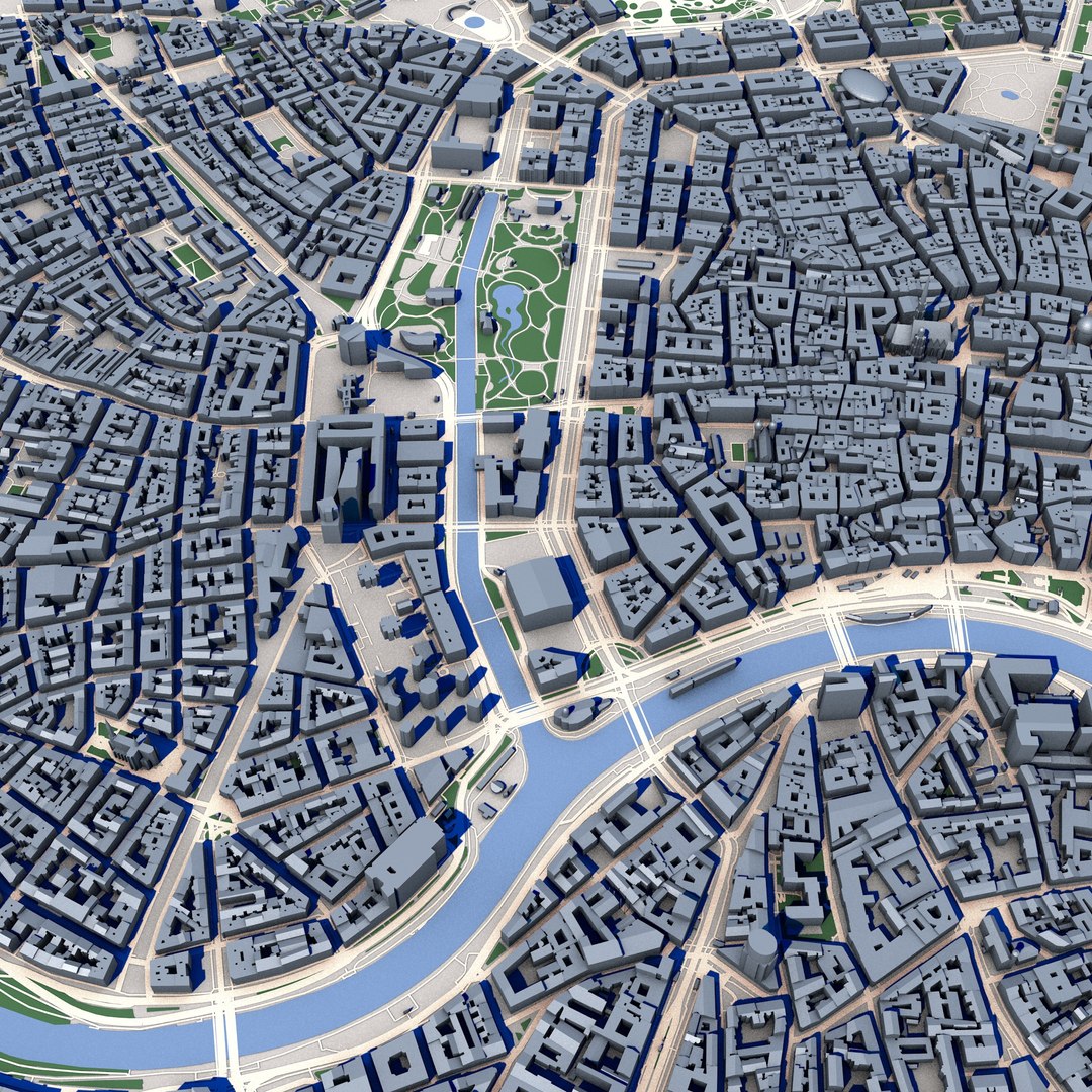 Vienna City Austria 3D Model - TurboSquid 2396642