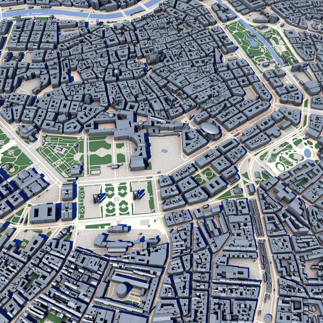 Vienna City Austria 3D Model - TurboSquid 2396642