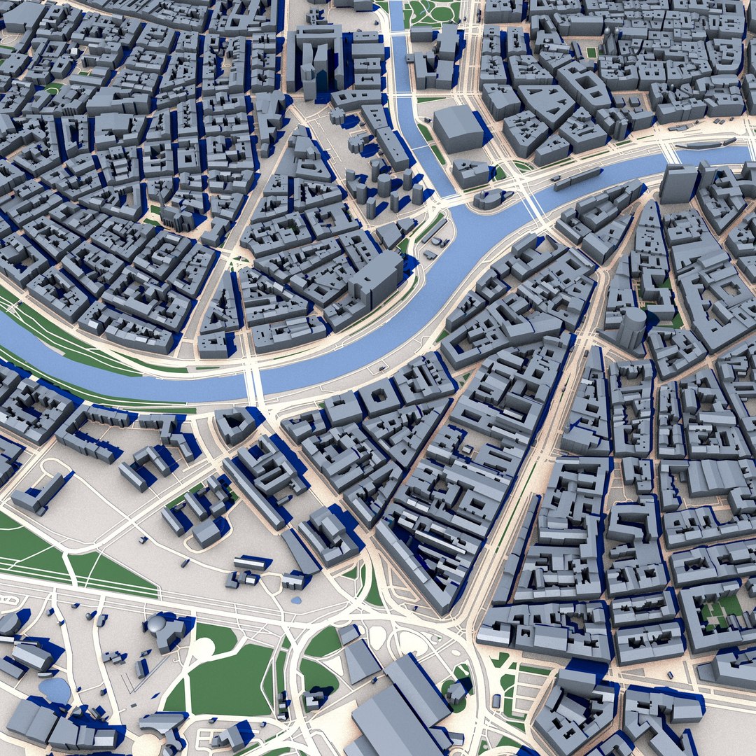 Vienna City Austria 3D Model - TurboSquid 2396642