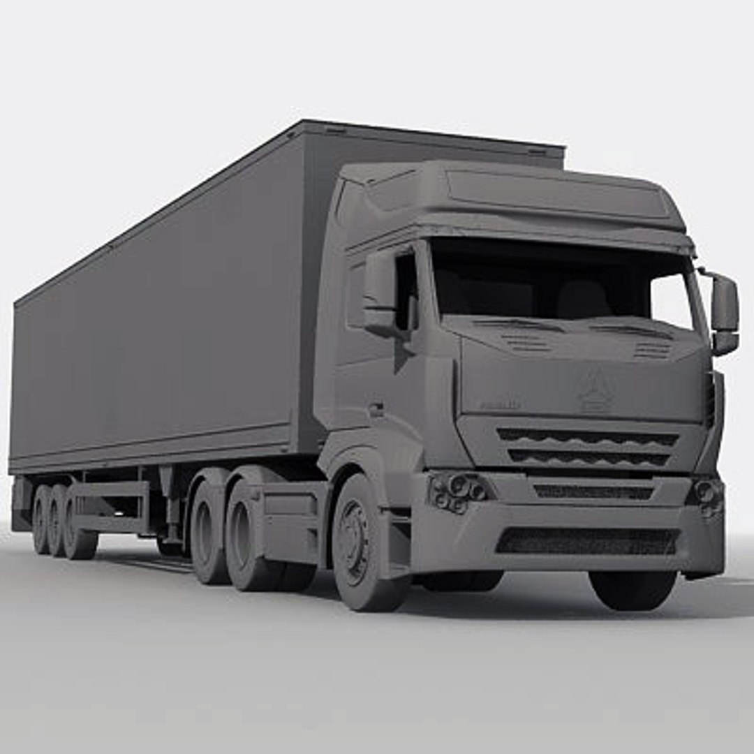 Maya Chinese Truck Howo A7