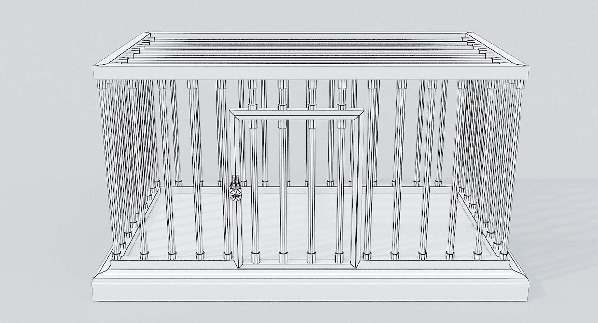 3D Cage PBR - TurboSquid 1765118