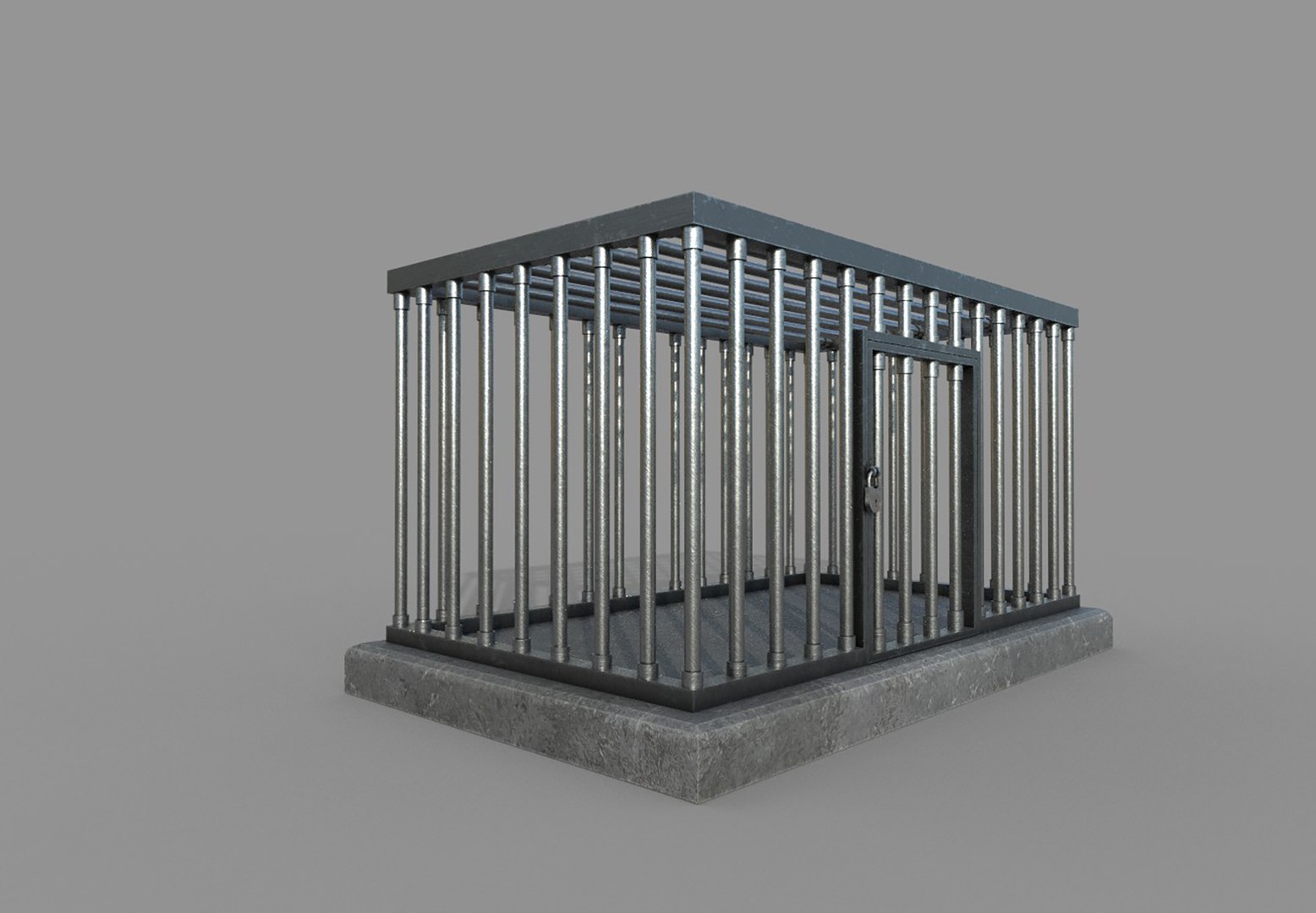 3D Cage PBR - TurboSquid 1765118
