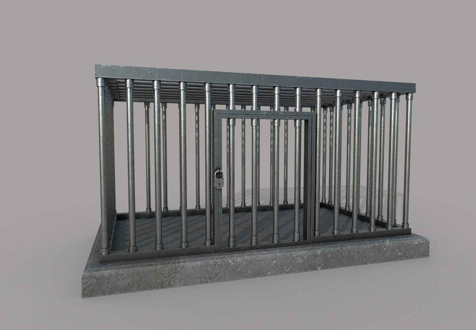 3D Cage PBR - TurboSquid 1765118