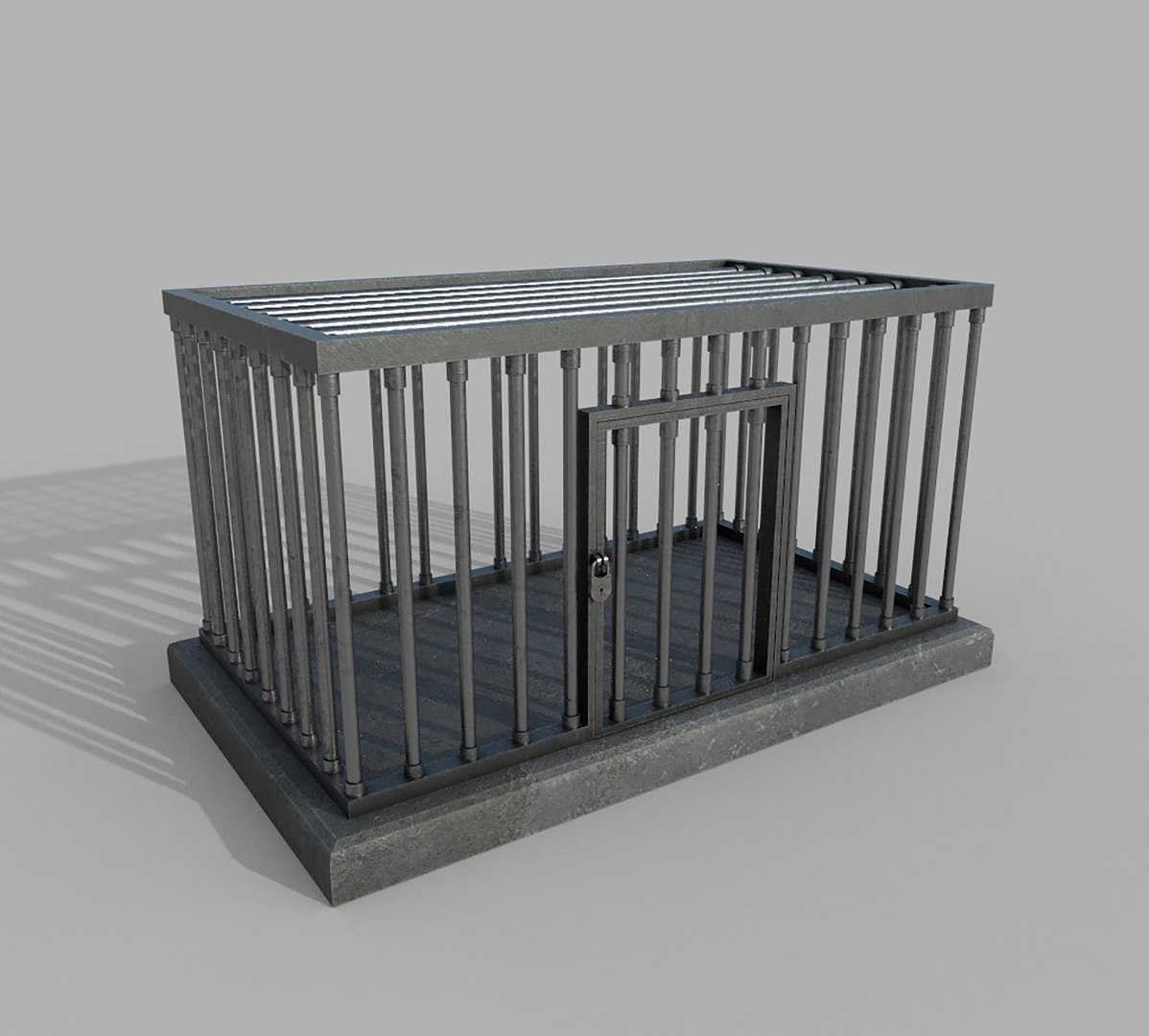 3D Cage PBR - TurboSquid 1765118