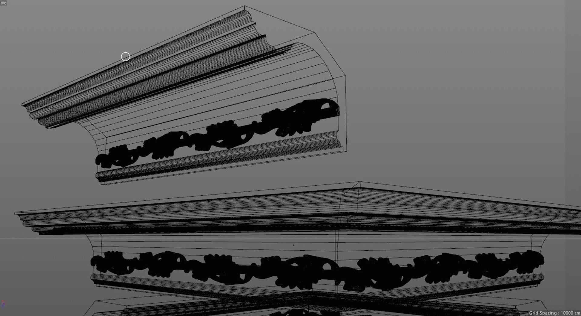 Patterned Cornices 3D Model - TurboSquid 1421156