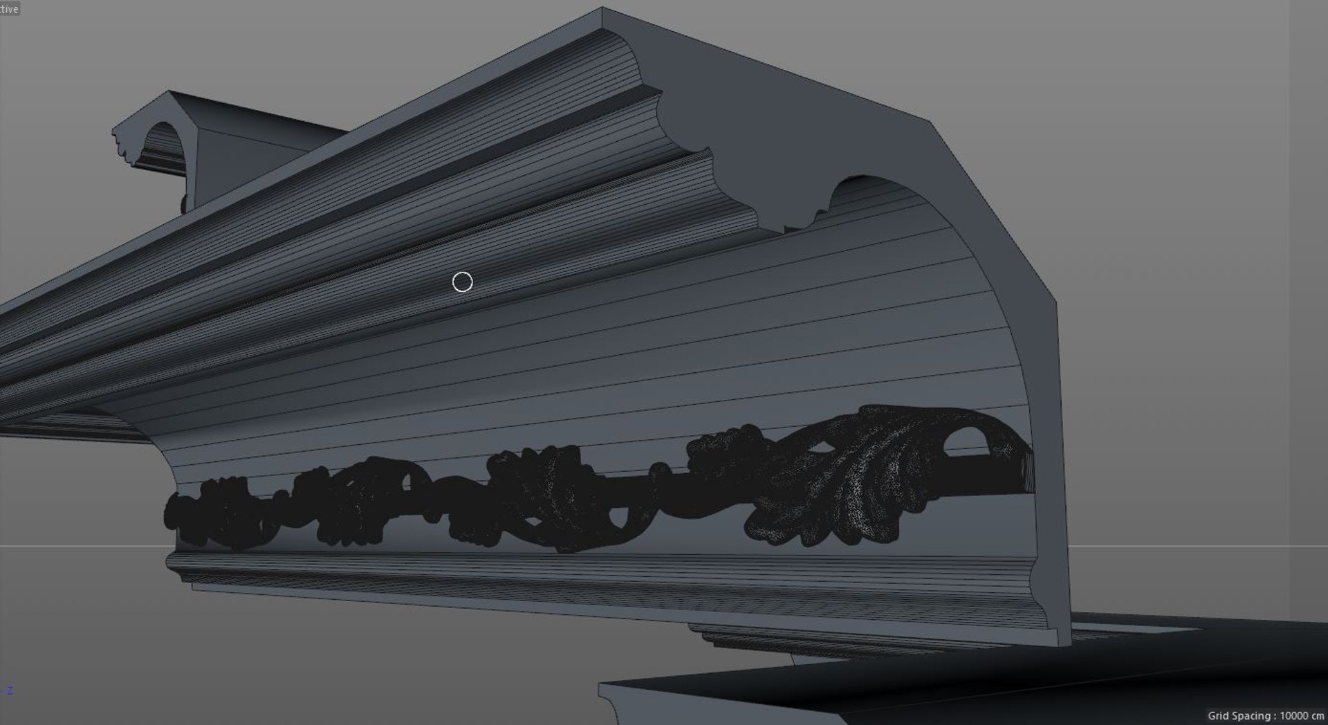 Patterned Cornices 3D Model - TurboSquid 1421156