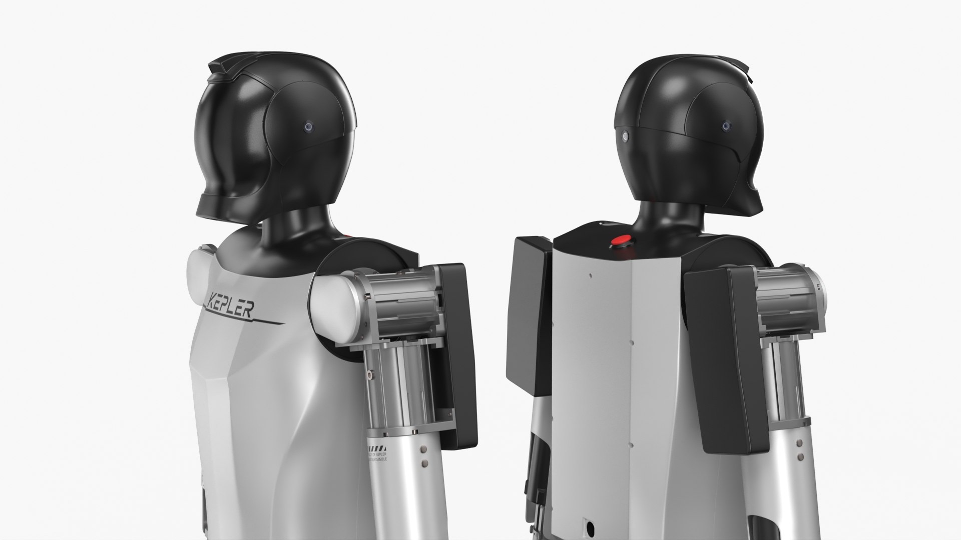 3D Kepler Humanoid Robot Silver Model - TurboSquid 2503018
