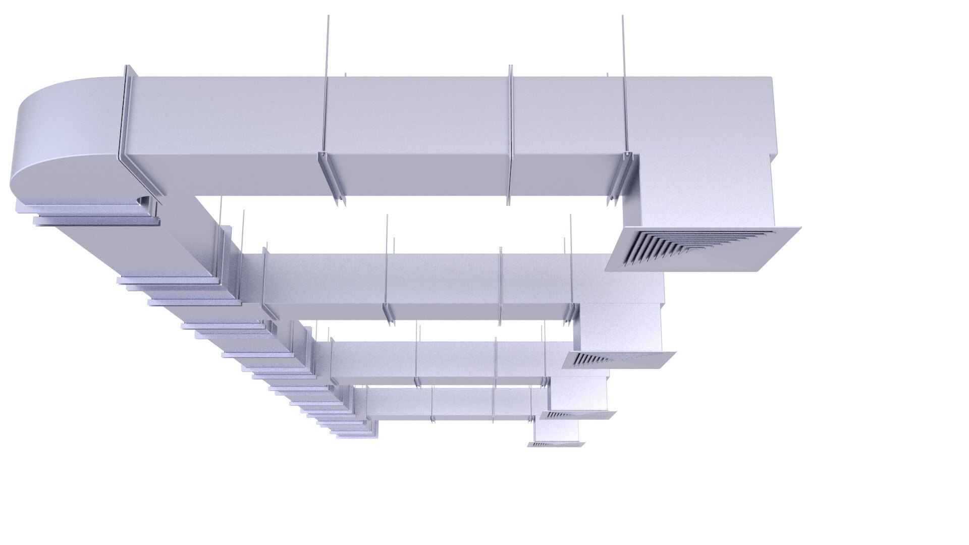 3D Ventilation Shaft 47 - TurboSquid 2098098