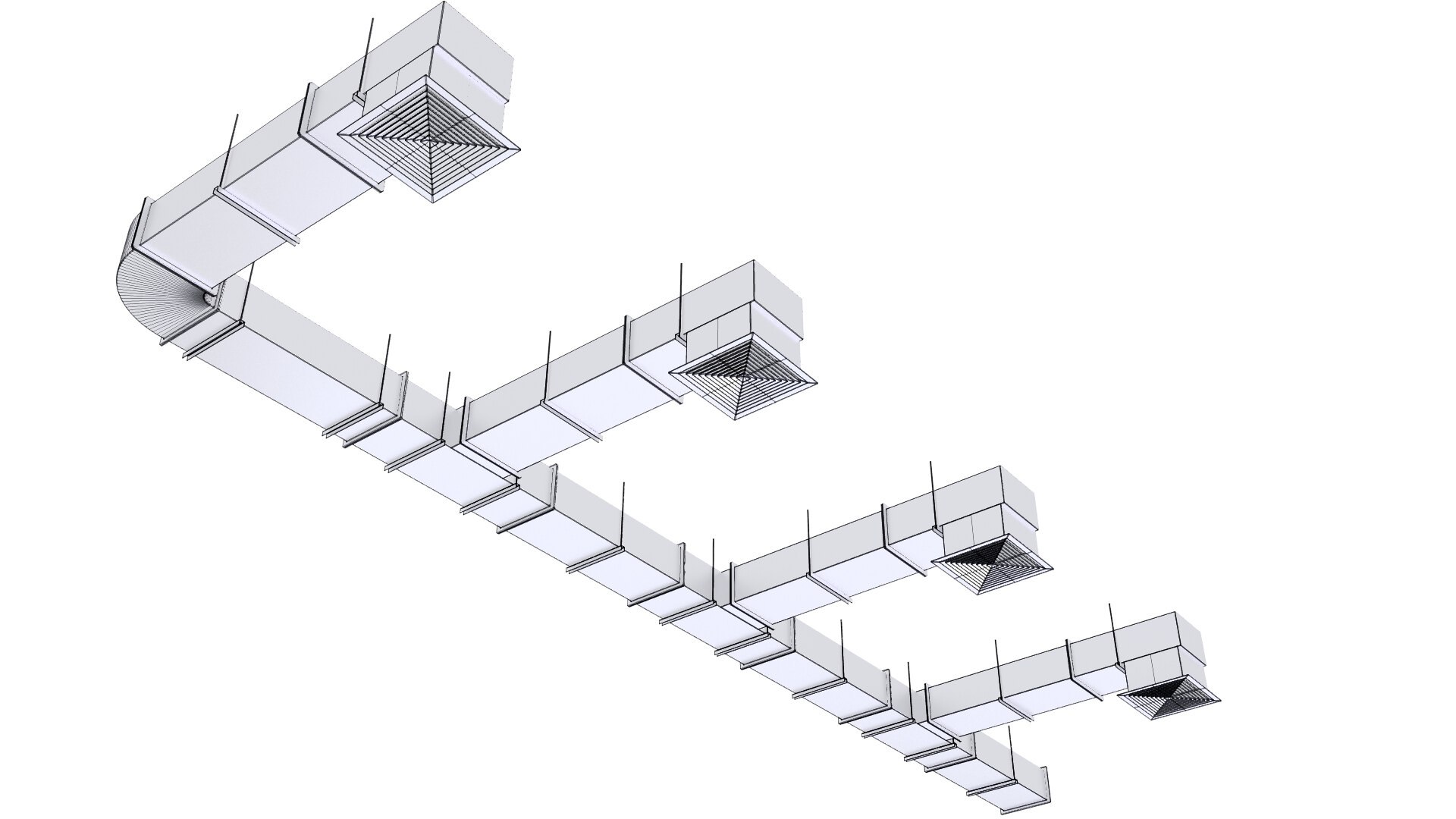 3D Ventilation Shaft 47 - TurboSquid 2098098