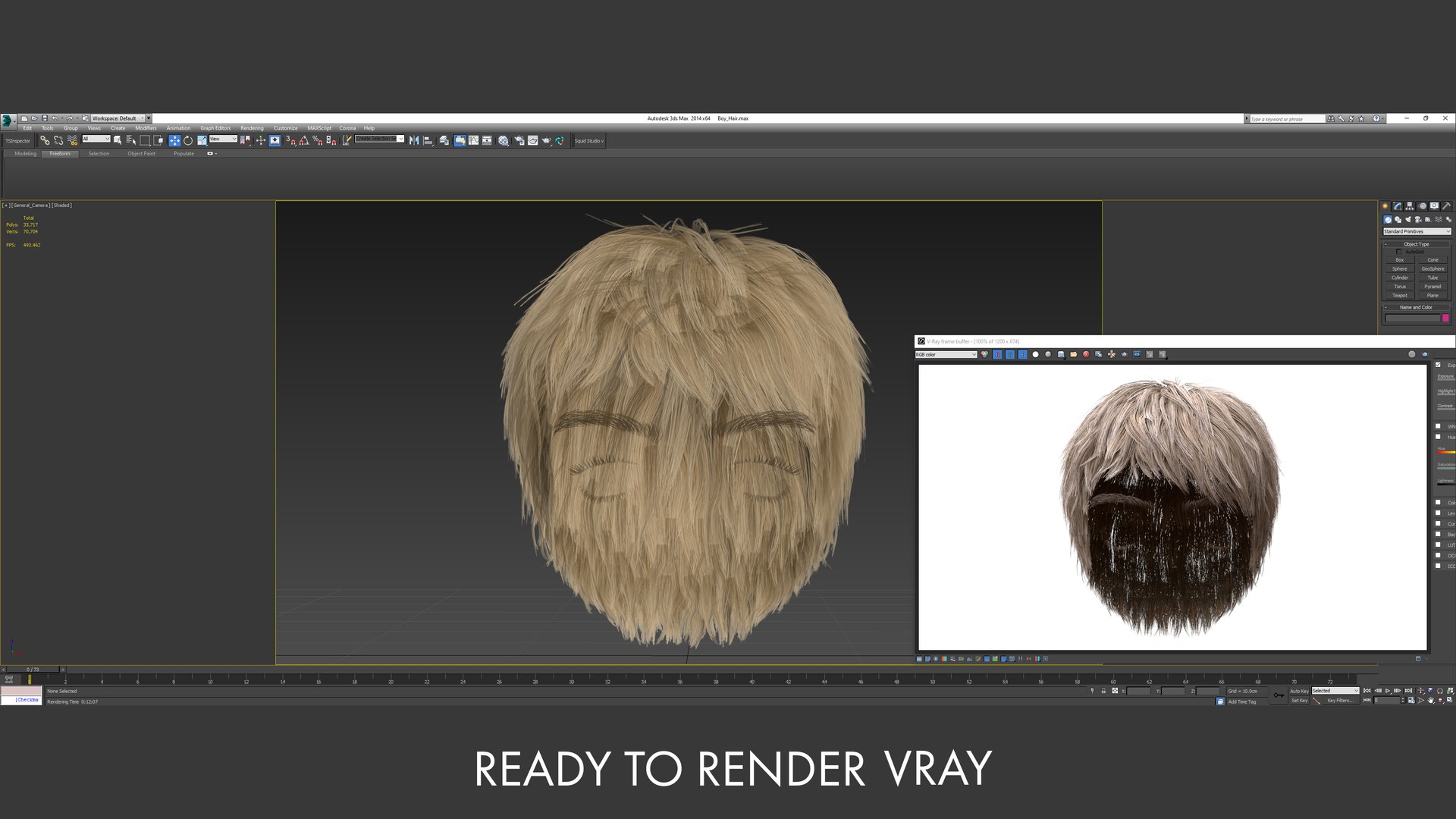 Boy Hair 3D Model - TurboSquid 1912688