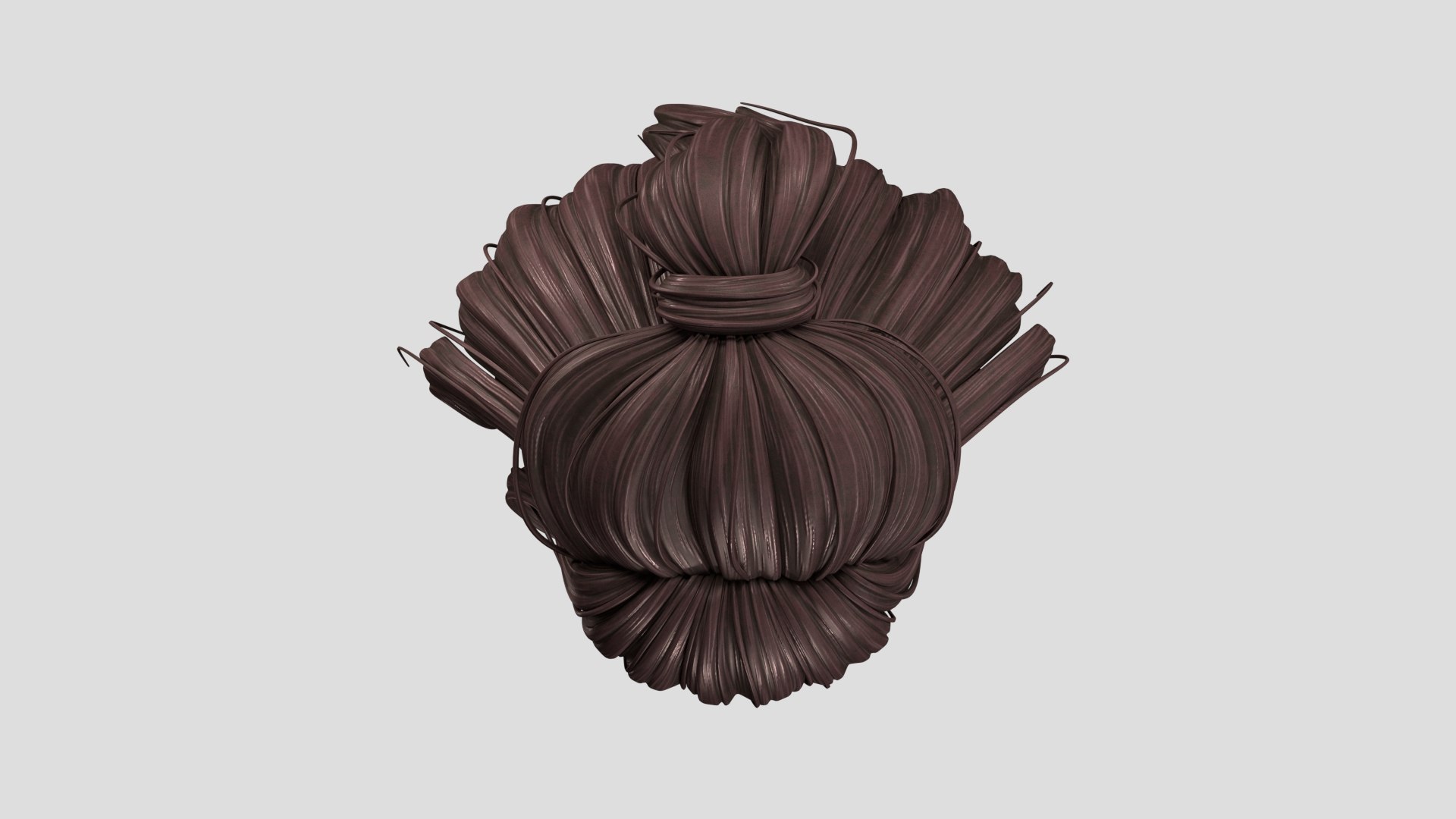 3D Cartoon Female Hairstyle Hair Model - TurboSquid 1461216