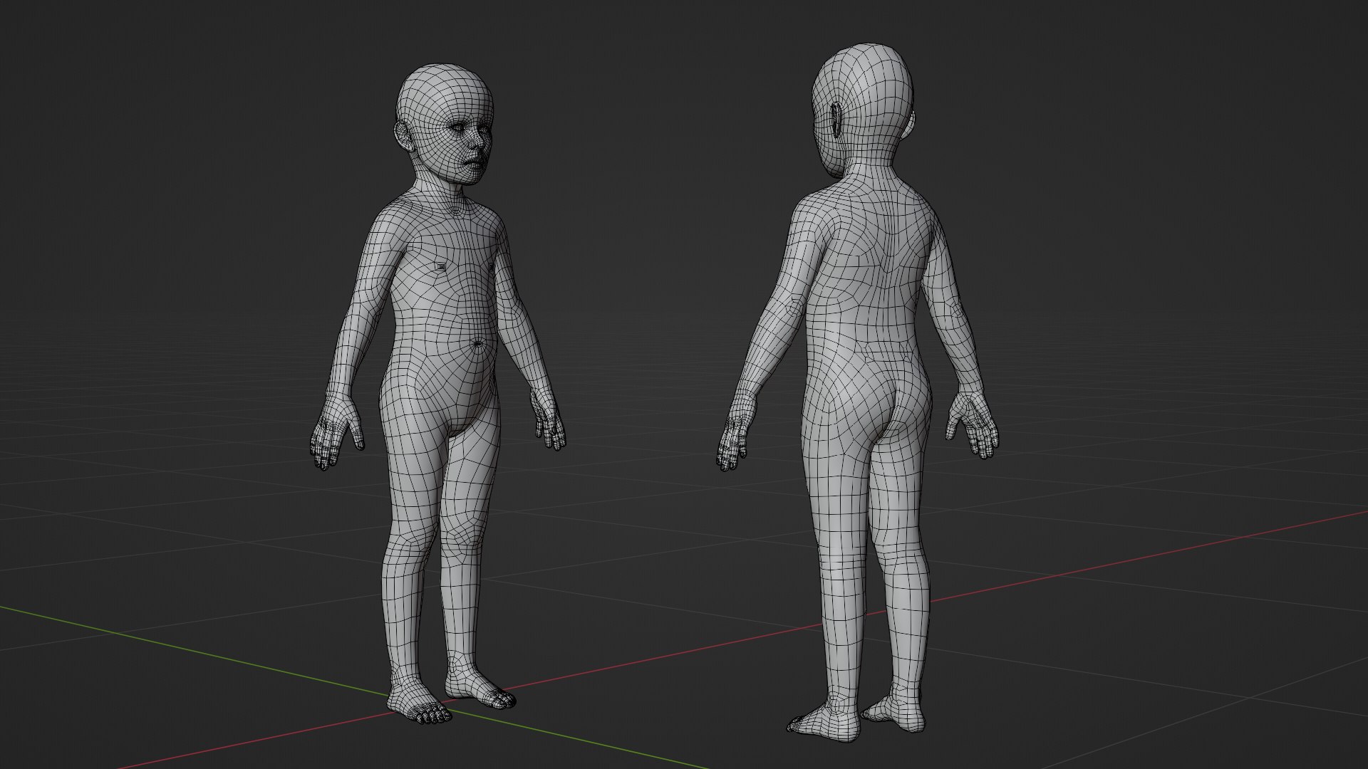 3D Model Child - TurboSquid 2019412