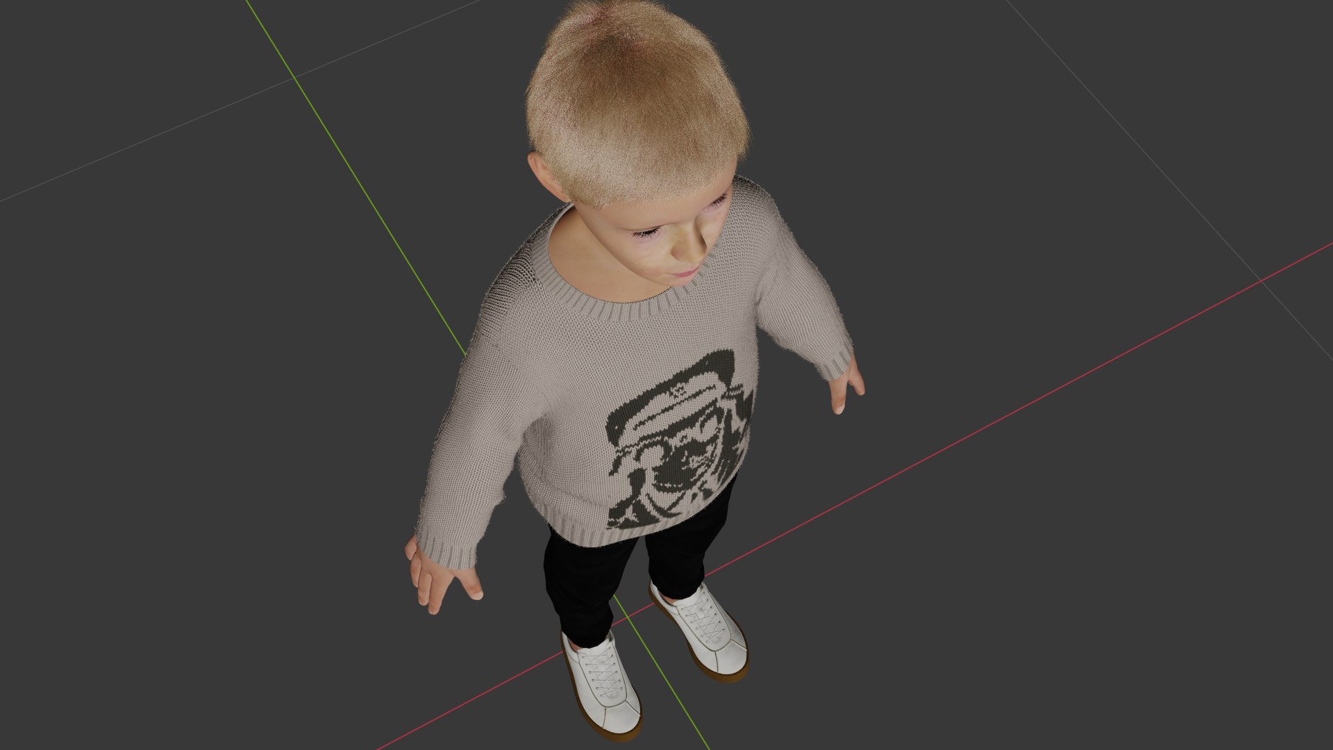 3D Model Child - TurboSquid 2019412