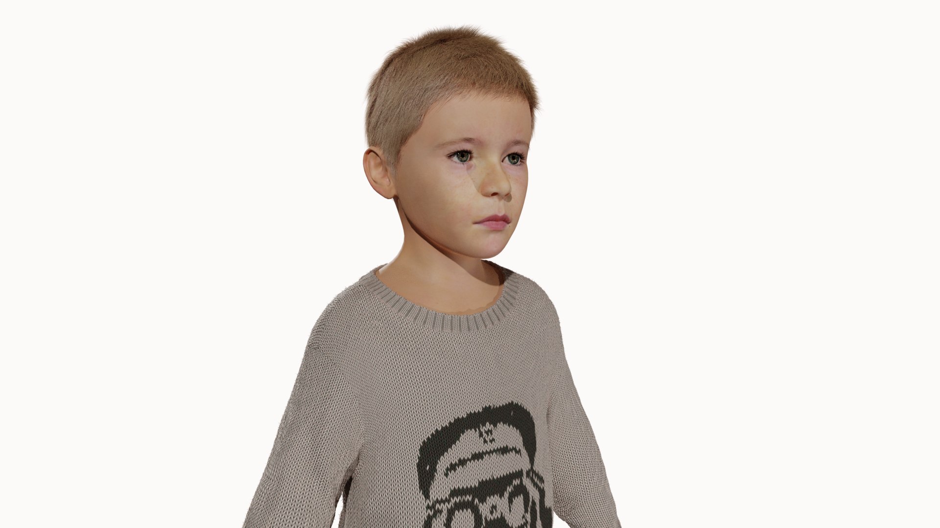 3D Model Child - TurboSquid 2019412