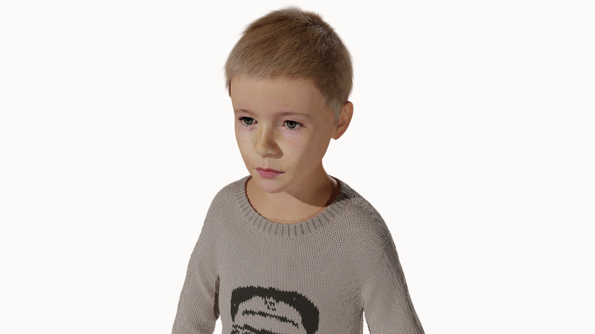 3D Model Child - TurboSquid 2019412