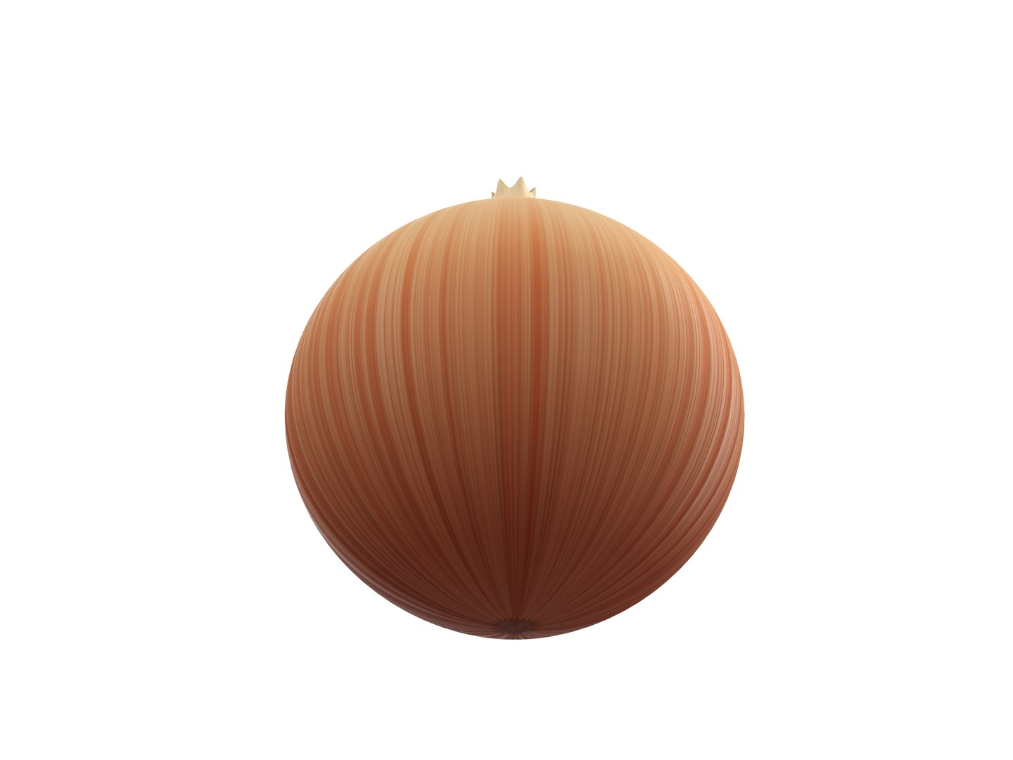 3D onion cartoon style - TurboSquid 1494607