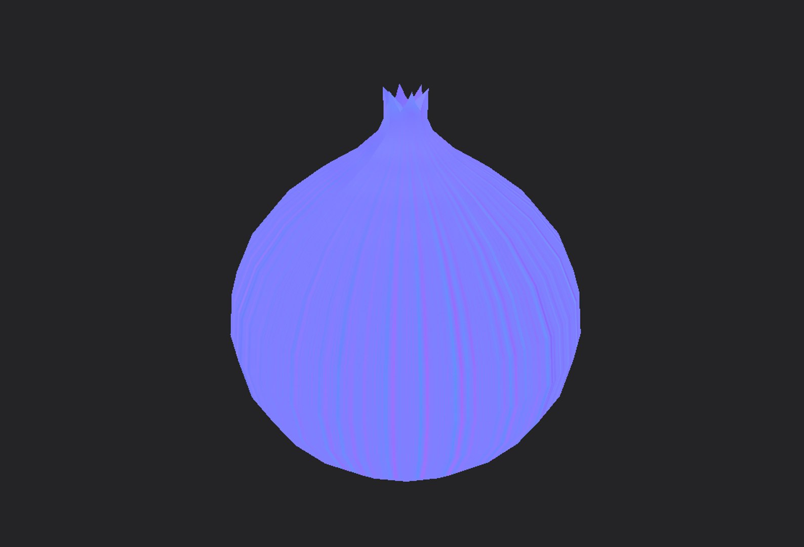 3D onion cartoon style - TurboSquid 1494607