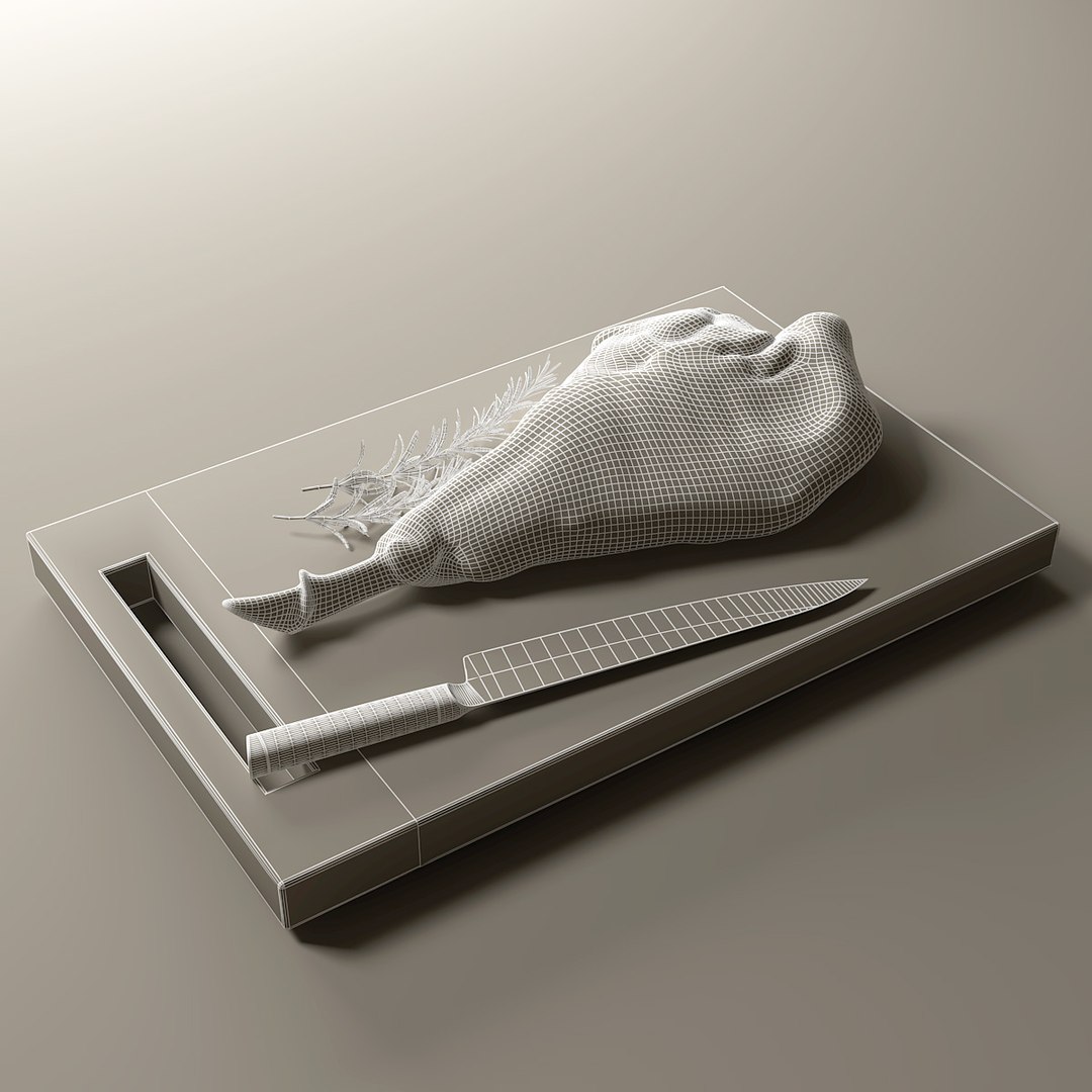 3D Model Meat Steak Food - TurboSquid 1384676