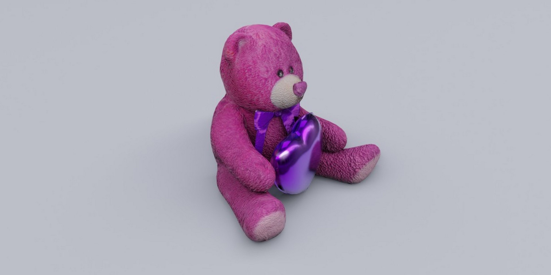 3D Valentine Bear Model - TurboSquid 2023349