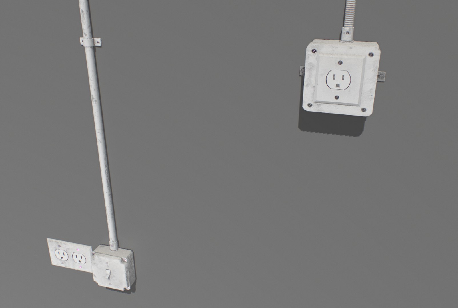 Electrical Wires Set 3D - TurboSquid 1497955