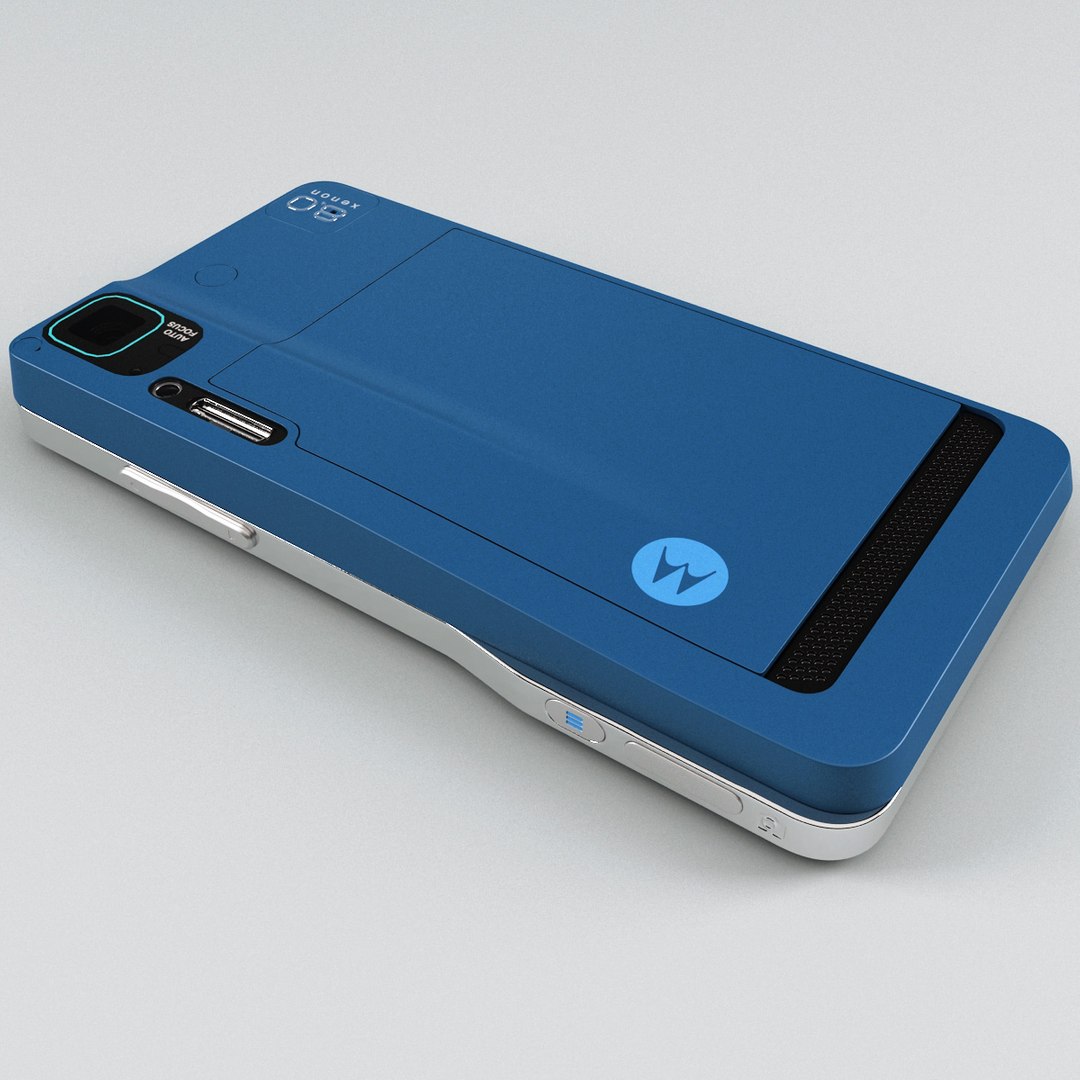 motorola xt720 3d model