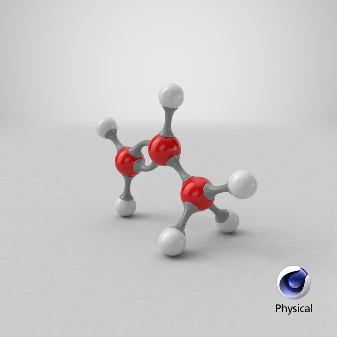 3D propene molecular - TurboSquid 1278497