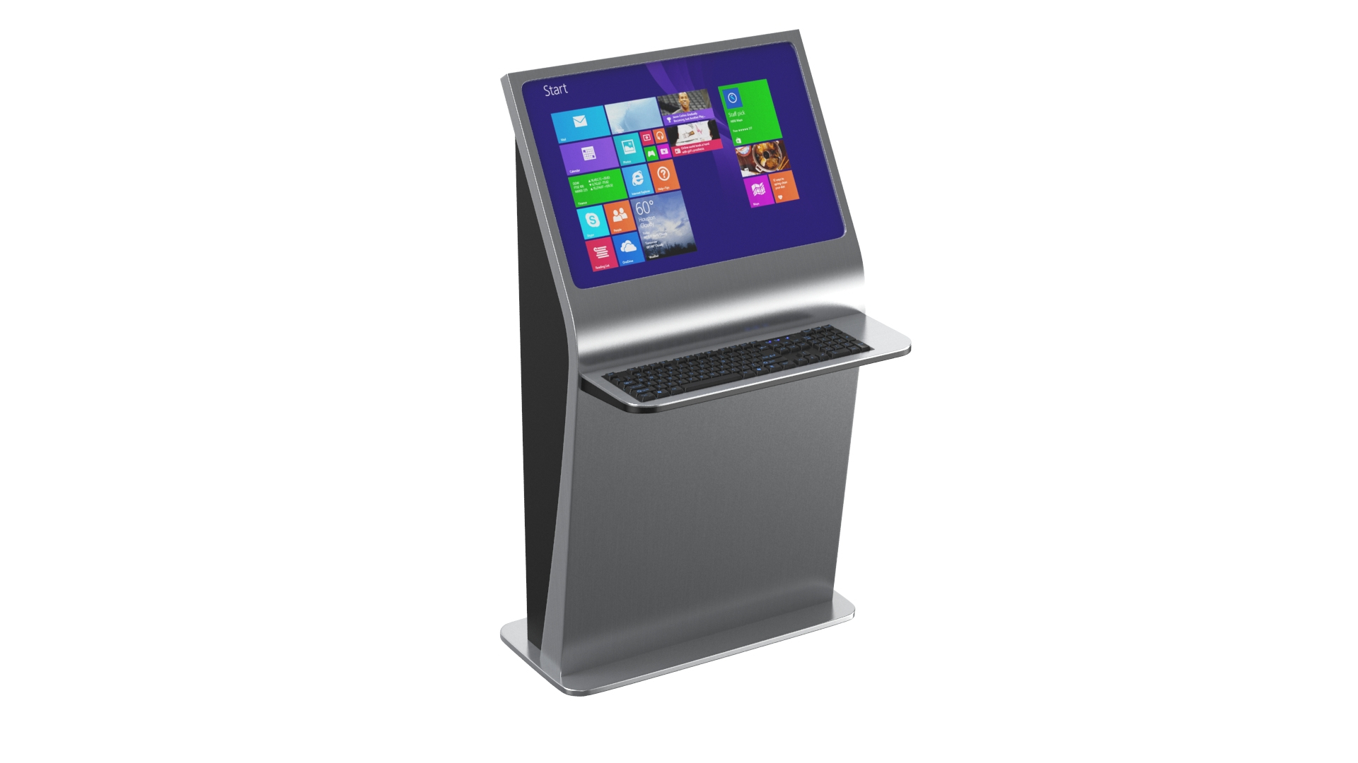 Detailed Electronic Kiosk 01 3D Model - TurboSquid 2061987