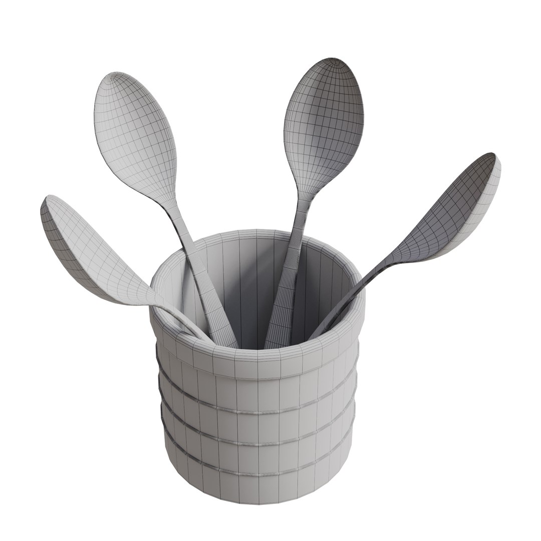 3D Kitchen Utensils 001 - TurboSquid 1989662