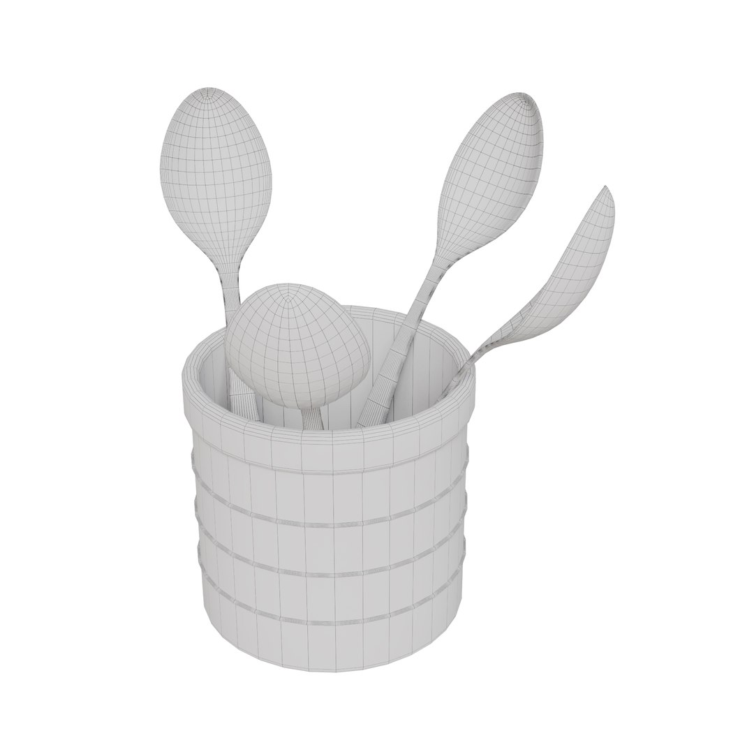 3D Kitchen Utensils 001 - TurboSquid 1989662