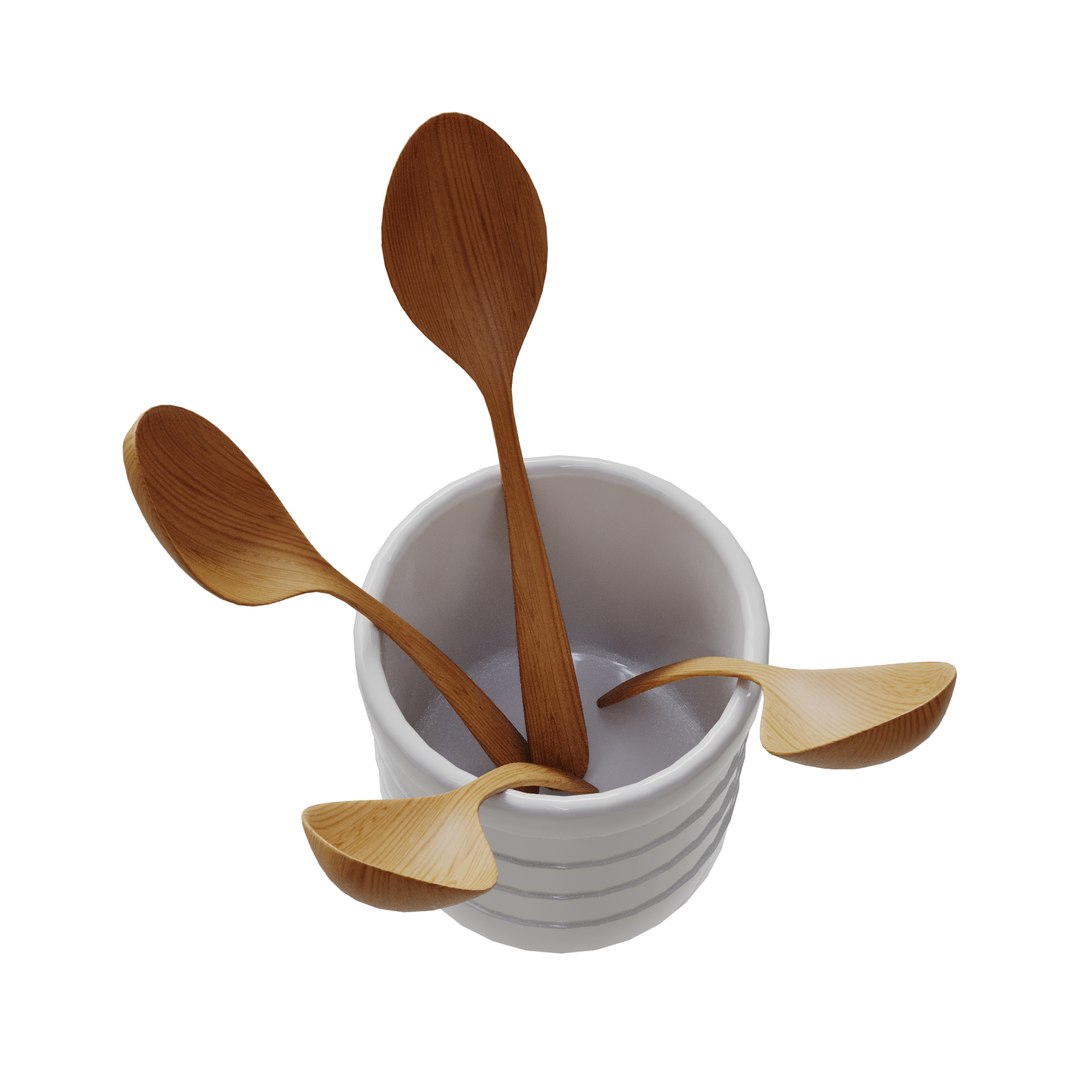 3D Kitchen Utensils 001 - TurboSquid 1989662