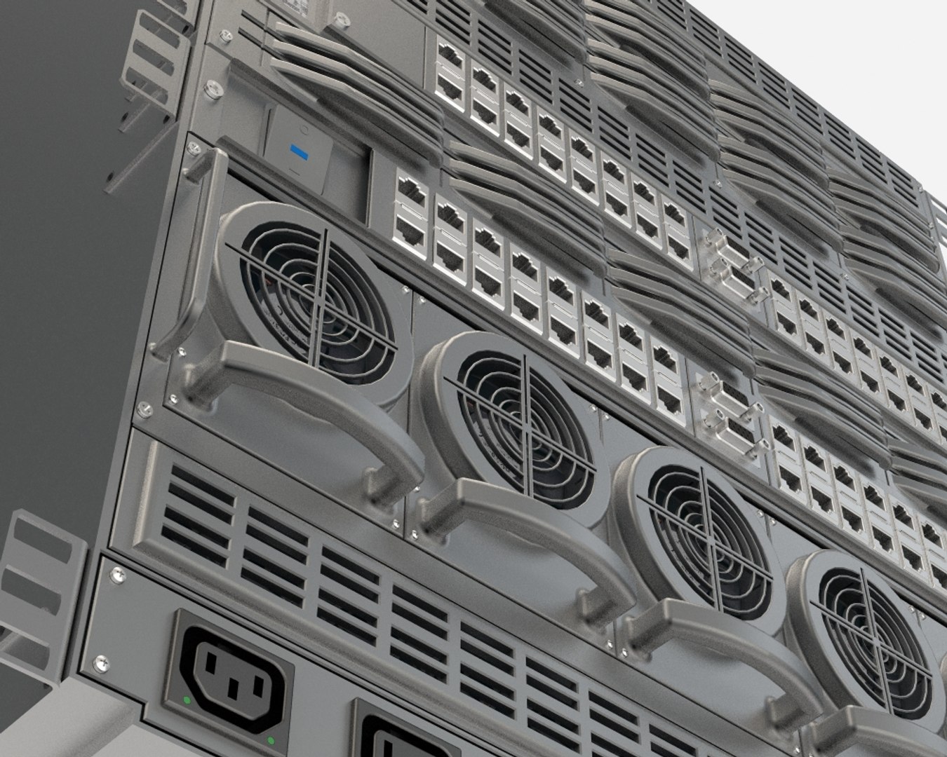 Server Rack 3D Model - TurboSquid 1315845