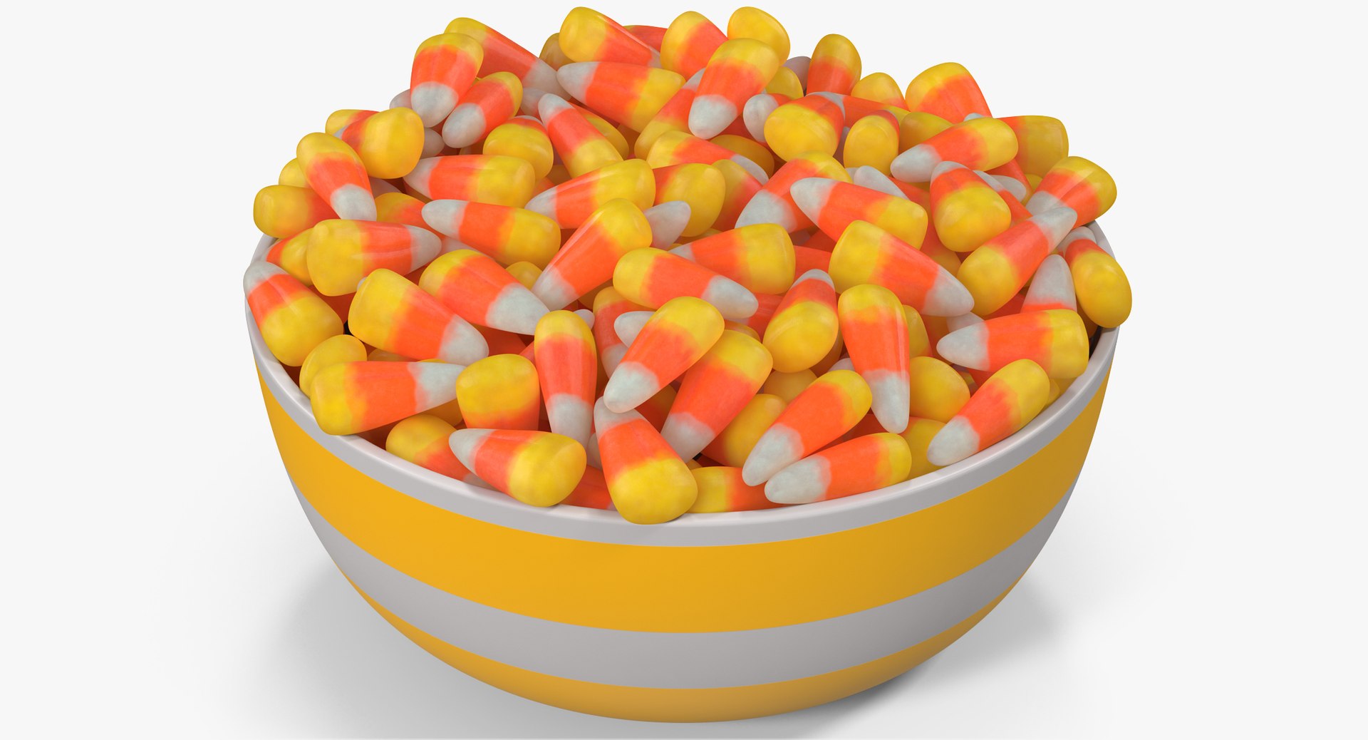 3D Candy Corn 4 Model - TurboSquid 1334120