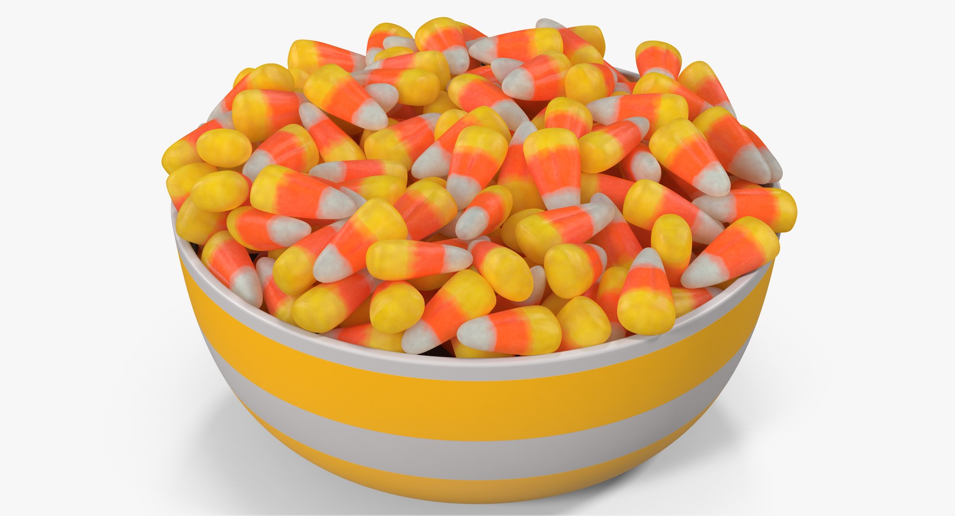 3D Candy Corn 4 Model - TurboSquid 1334120