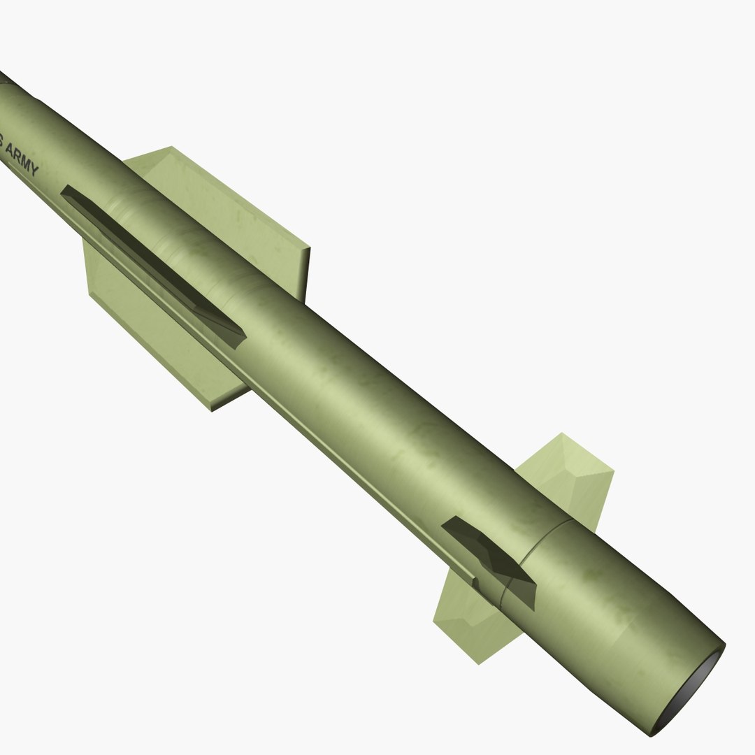 3d Model Army Pac-3 Mse Missile