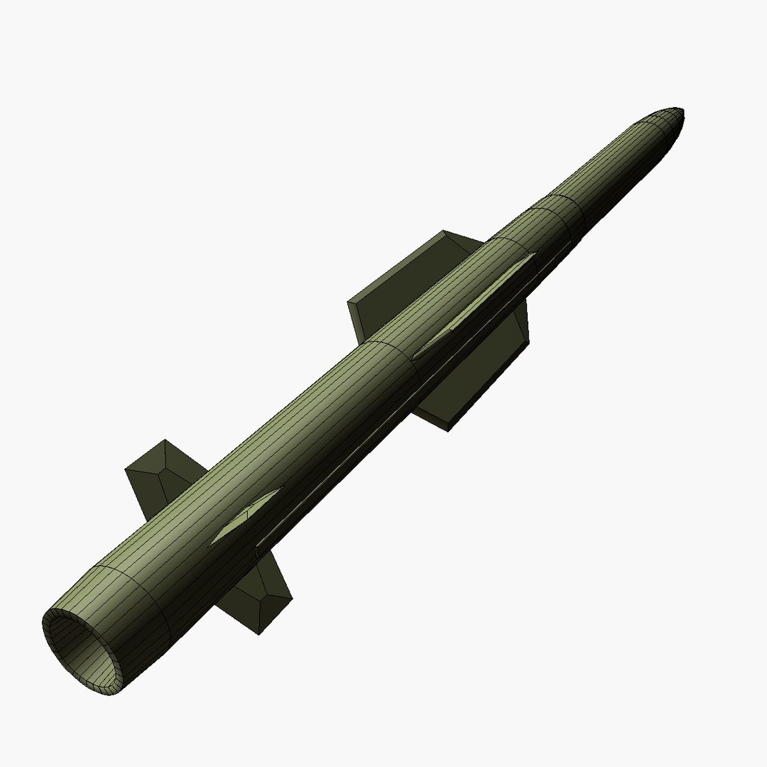 3d Model Army Pac-3 Mse Missile