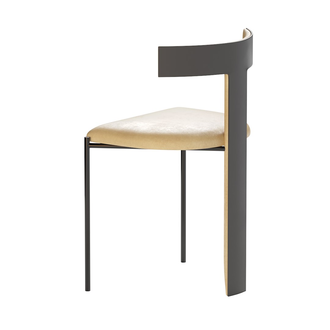 3D ZEFIR Chair by Baxter model - TurboSquid 1871740