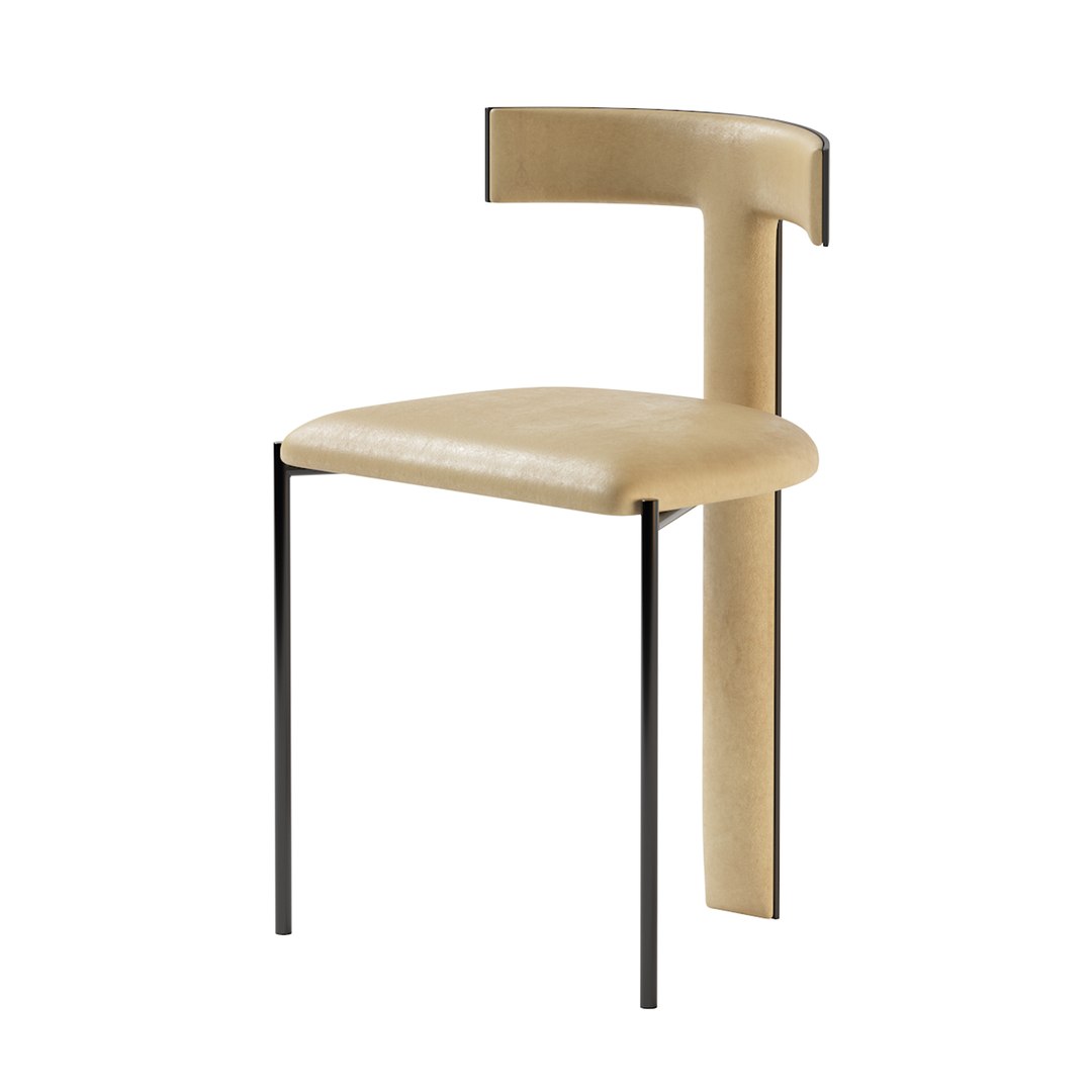 3D ZEFIR Chair by Baxter model - TurboSquid 1871740