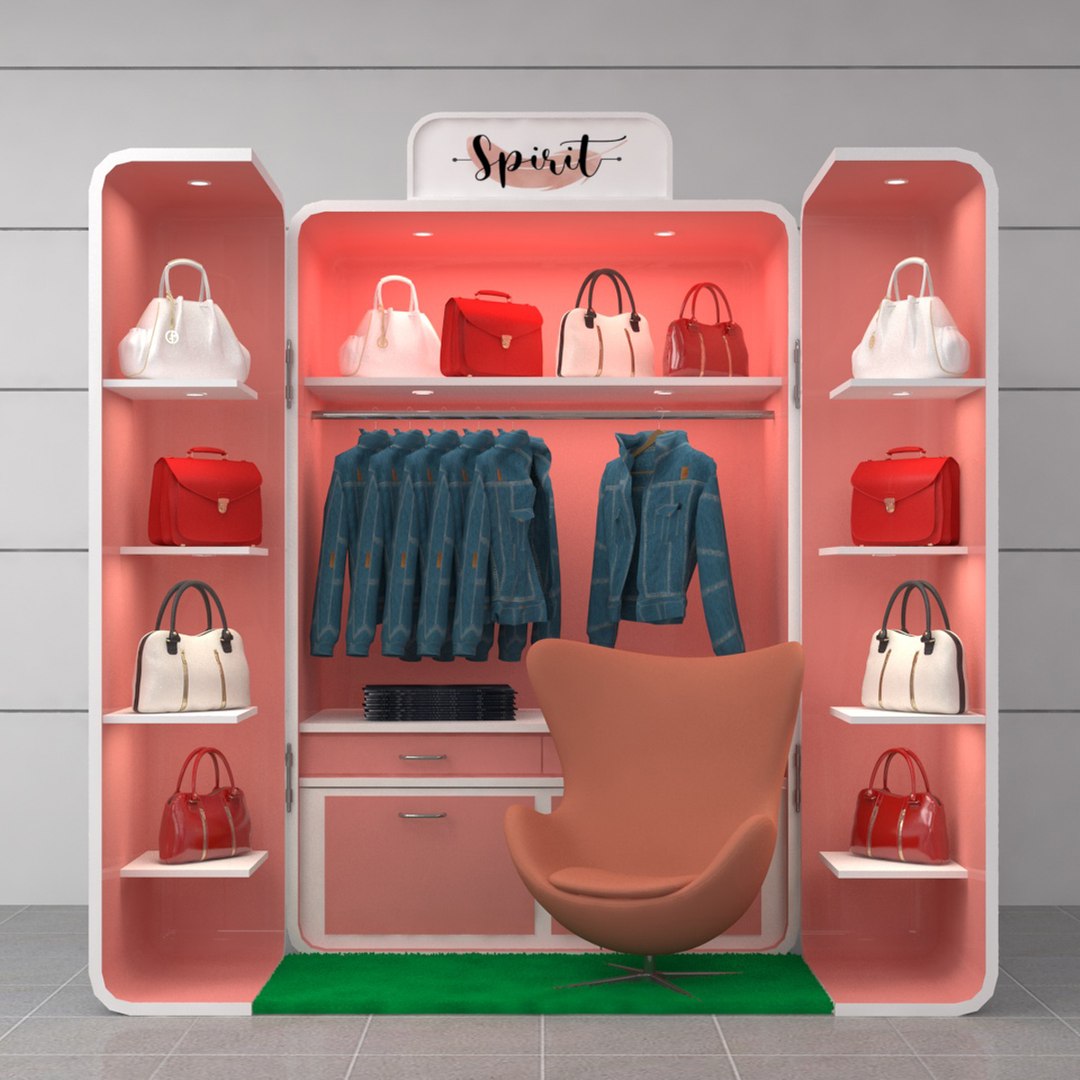 Cloth Store 3D Model - TurboSquid 2174398