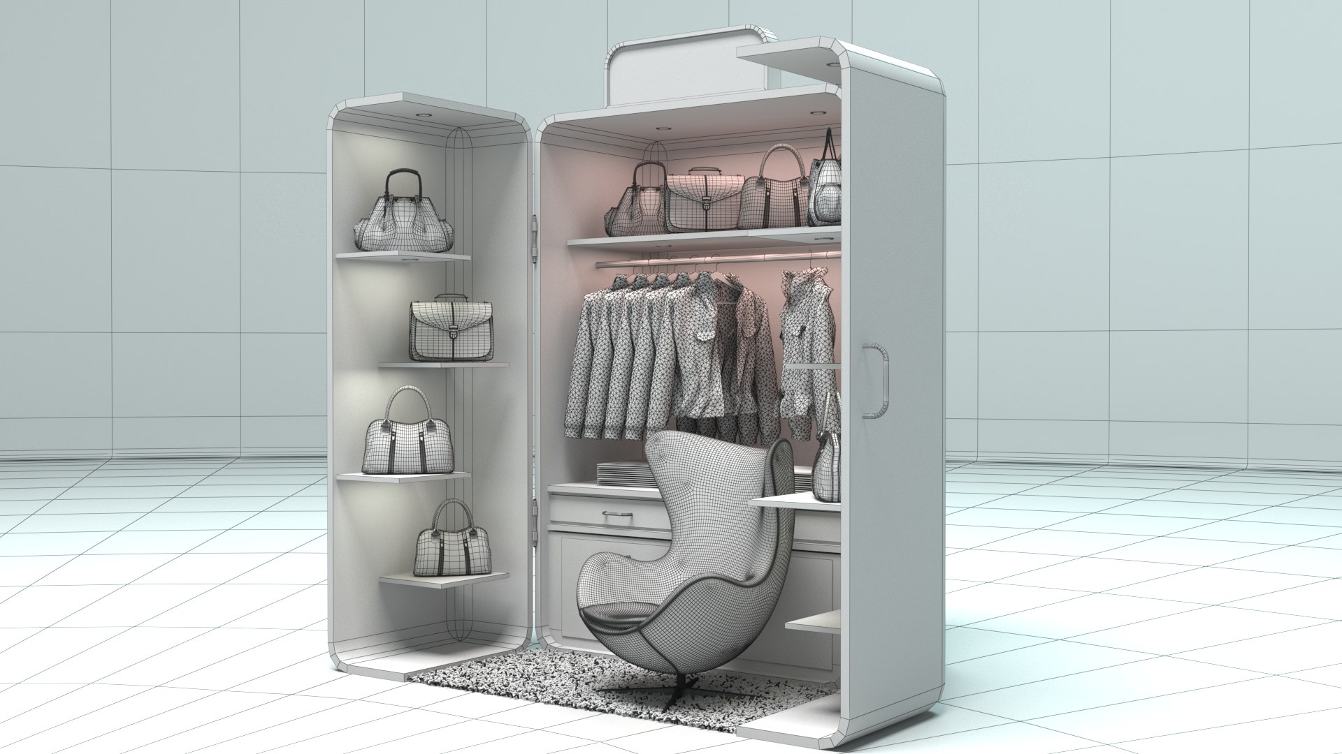 Cloth Store 3D Model - TurboSquid 2174398
