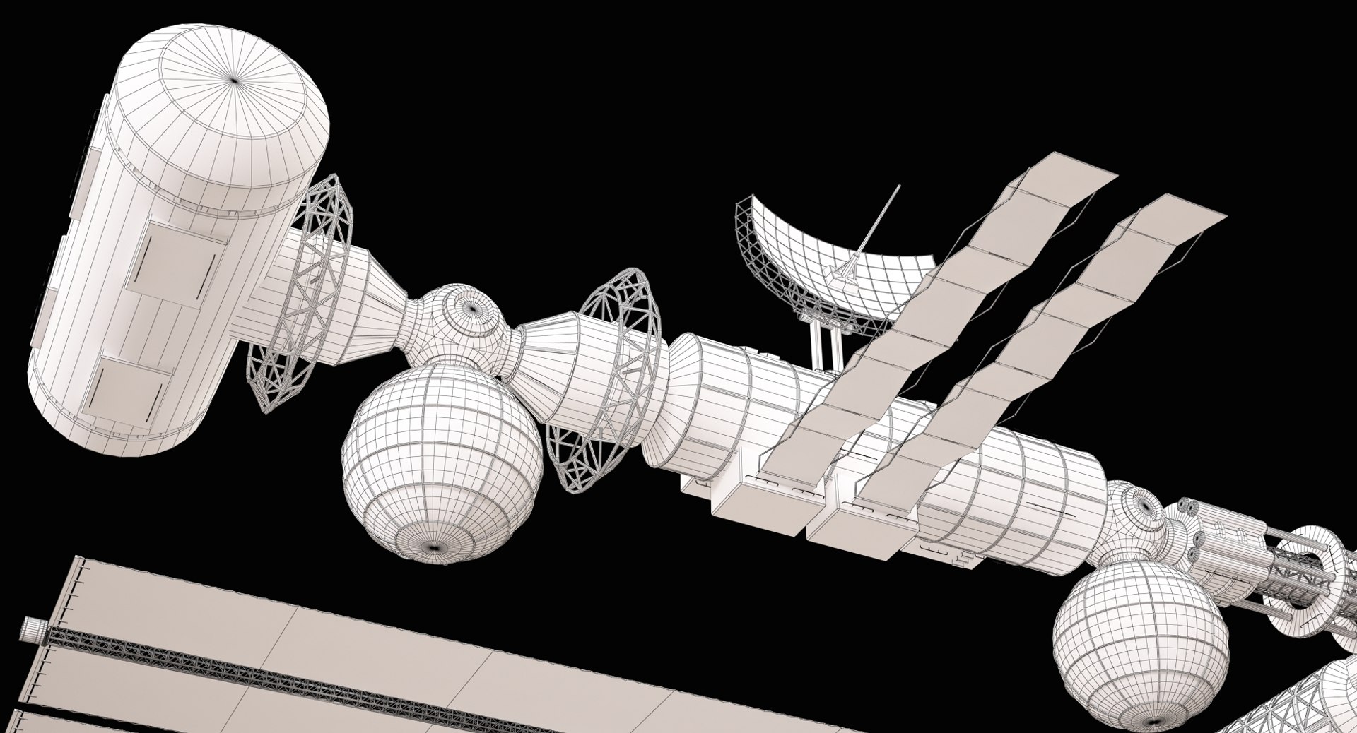 Sci Fi Space Station 3D - TurboSquid 1281350