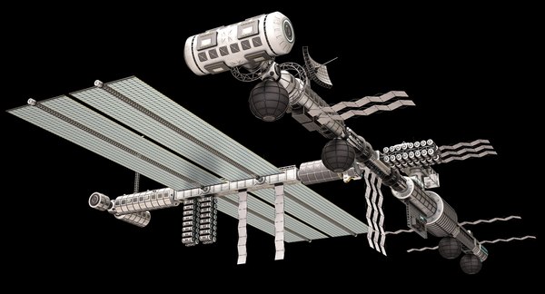 Sci fi space station 3D - TurboSquid 1281350