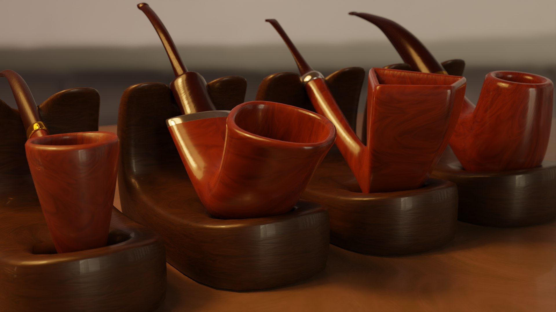 Smoking Pipes Collection 3D model - TurboSquid 1975865