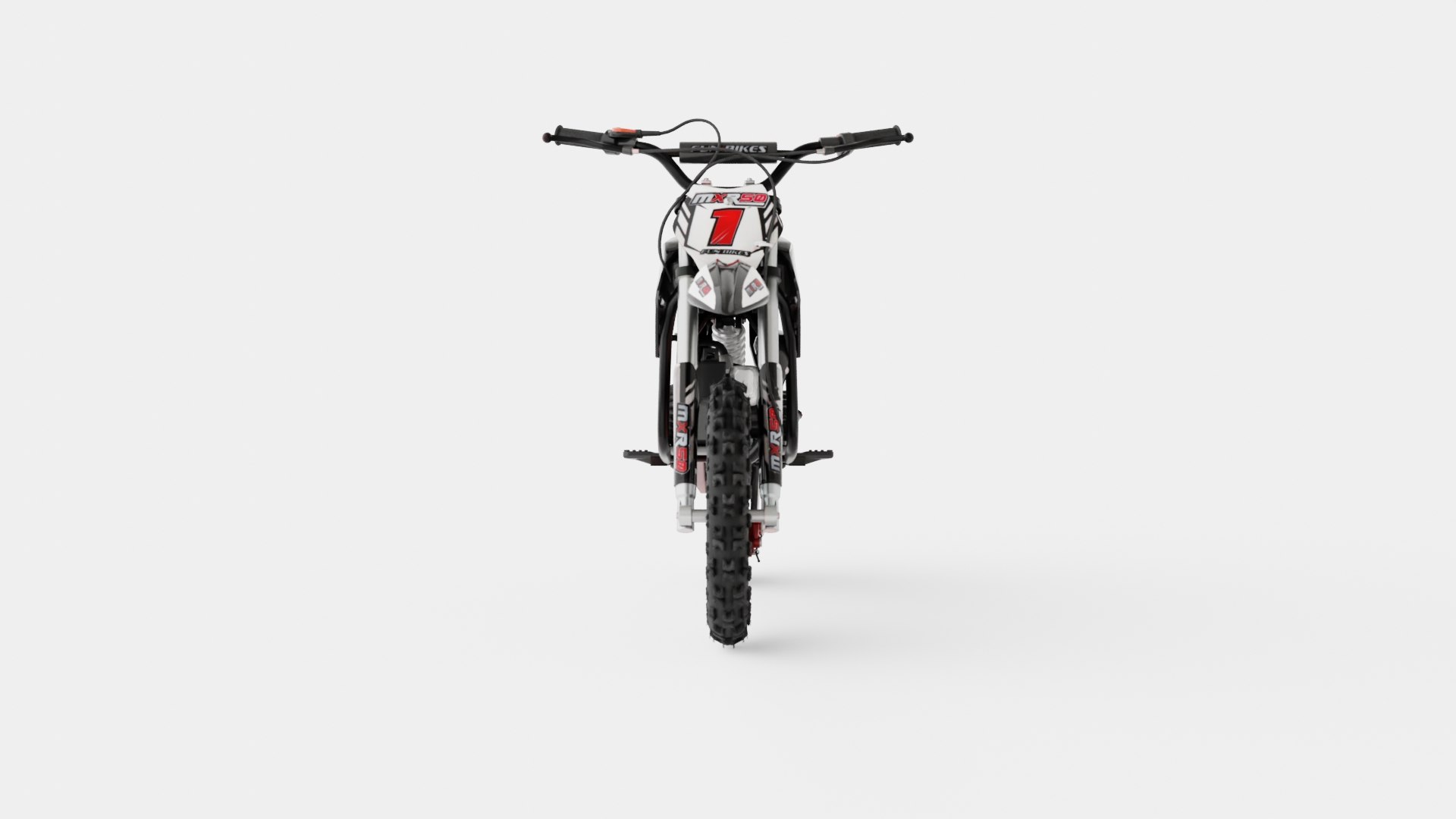 MXR 50cc Motorbike Black 3D - TurboSquid 2250061