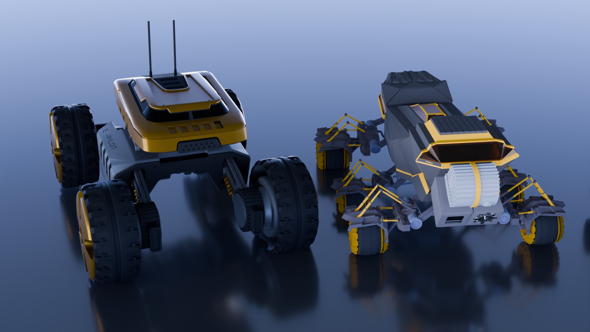 Space Rover Pack 3D - TurboSquid 2367613